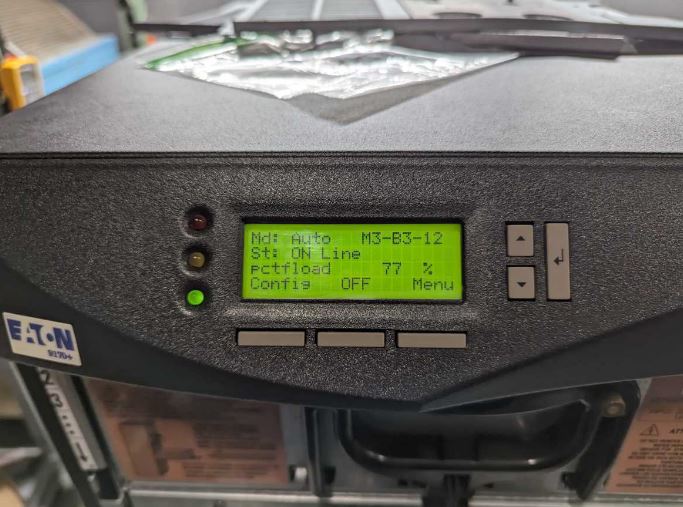 Eaton 9170+ 12kVA Single Phase UPS (12 High) – Critical Parts Warehouse