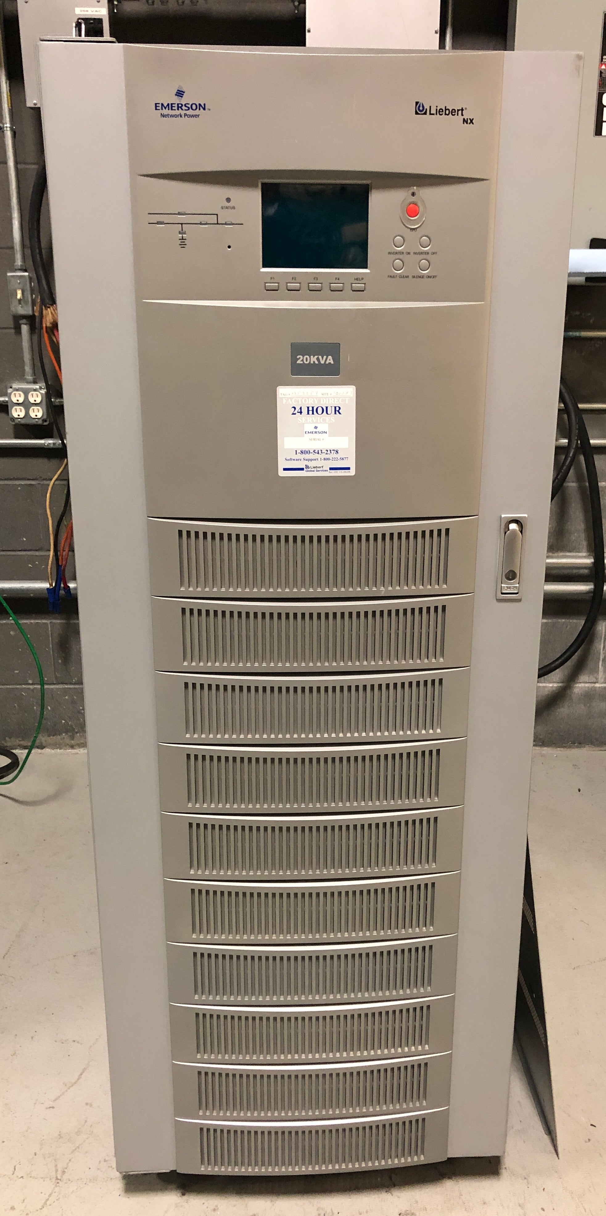 Liebert NX 20kVA / 16kW 3-Phase UPS Battery Backup System – Critical ...