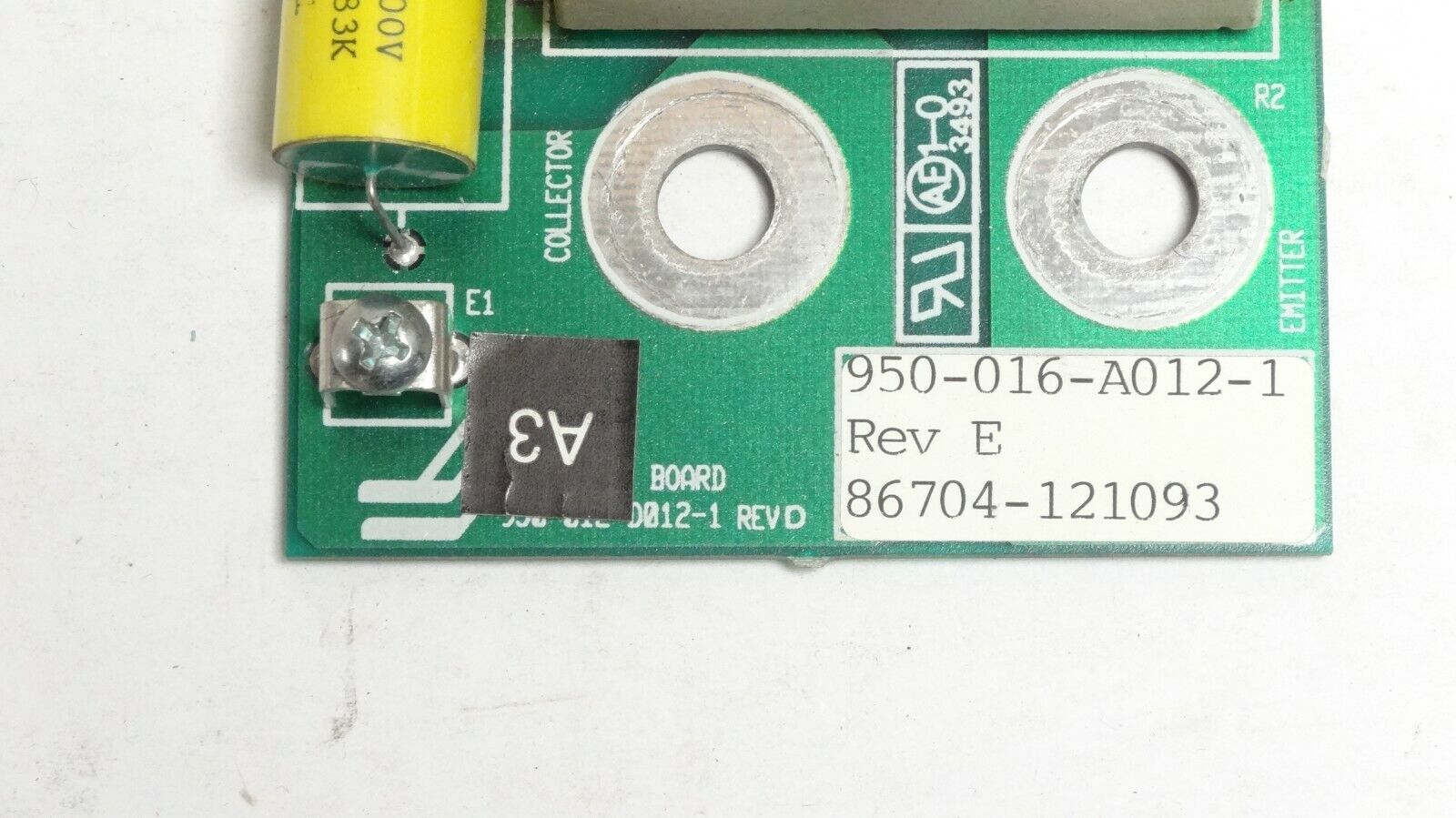 IPM 950-016-A012-1 Rev E Snubber Board PCB Assembly – cpwarehouse