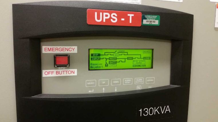 Liebert NPower 130kVA 480VAC 3 Phase UPS System (37SA130AAC6EA26 ...