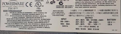 Eaton Powerware 9170+ UPS / 12-Slot Enclosure – cpwarehouse