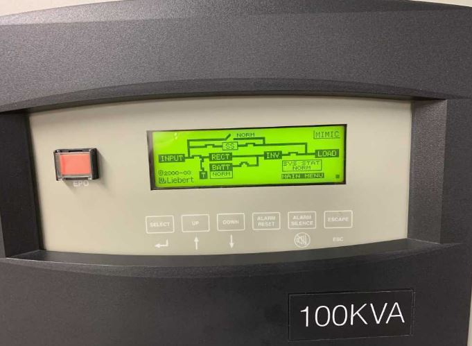 Liebert NPower 100kVA 3-Phase UPS (37SA100A0C6EA31) – Critical Parts ...