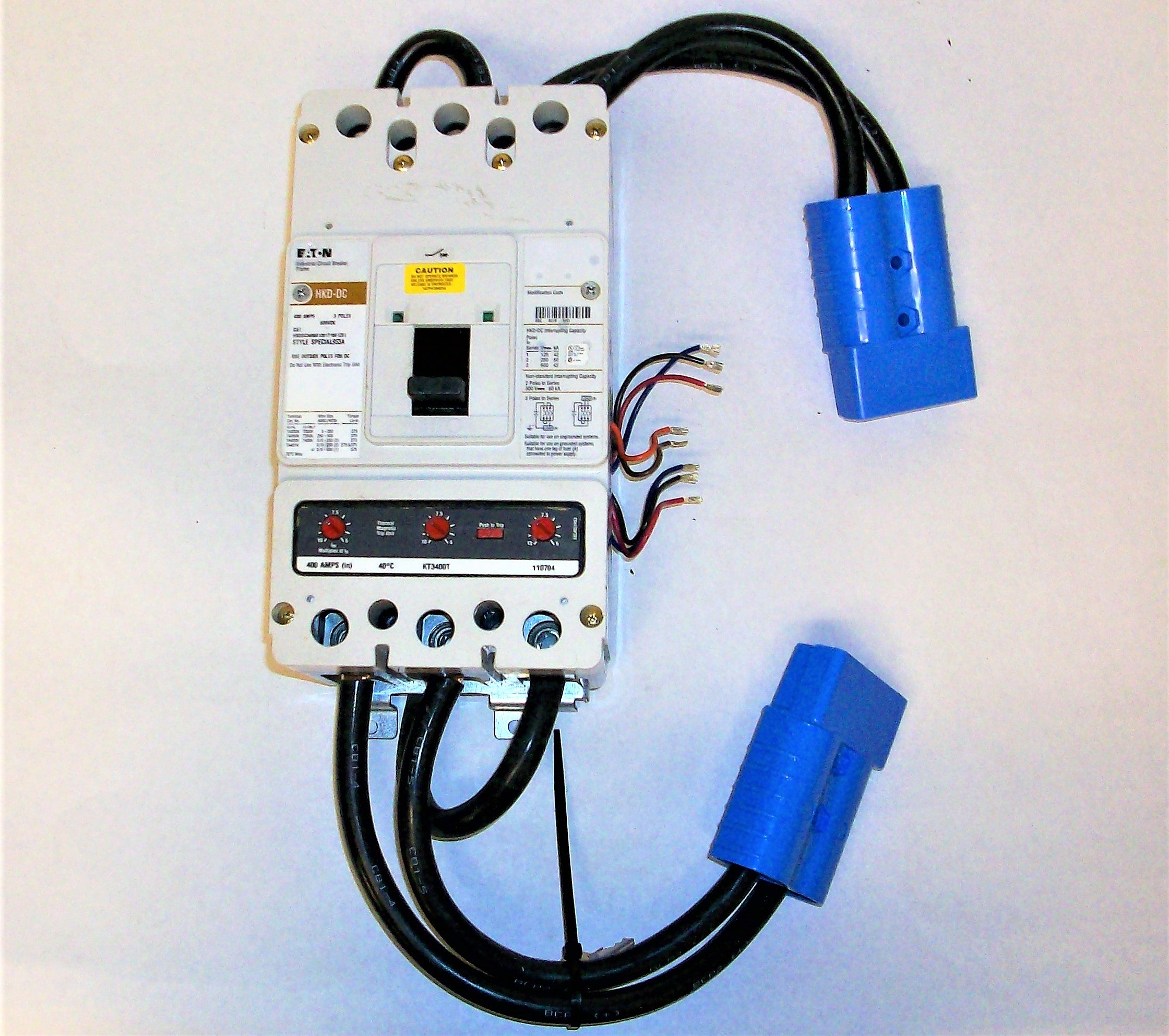 Eaton HKD-DC 3 Pole 600VDC 400A Breaker – Critical Parts Warehouse