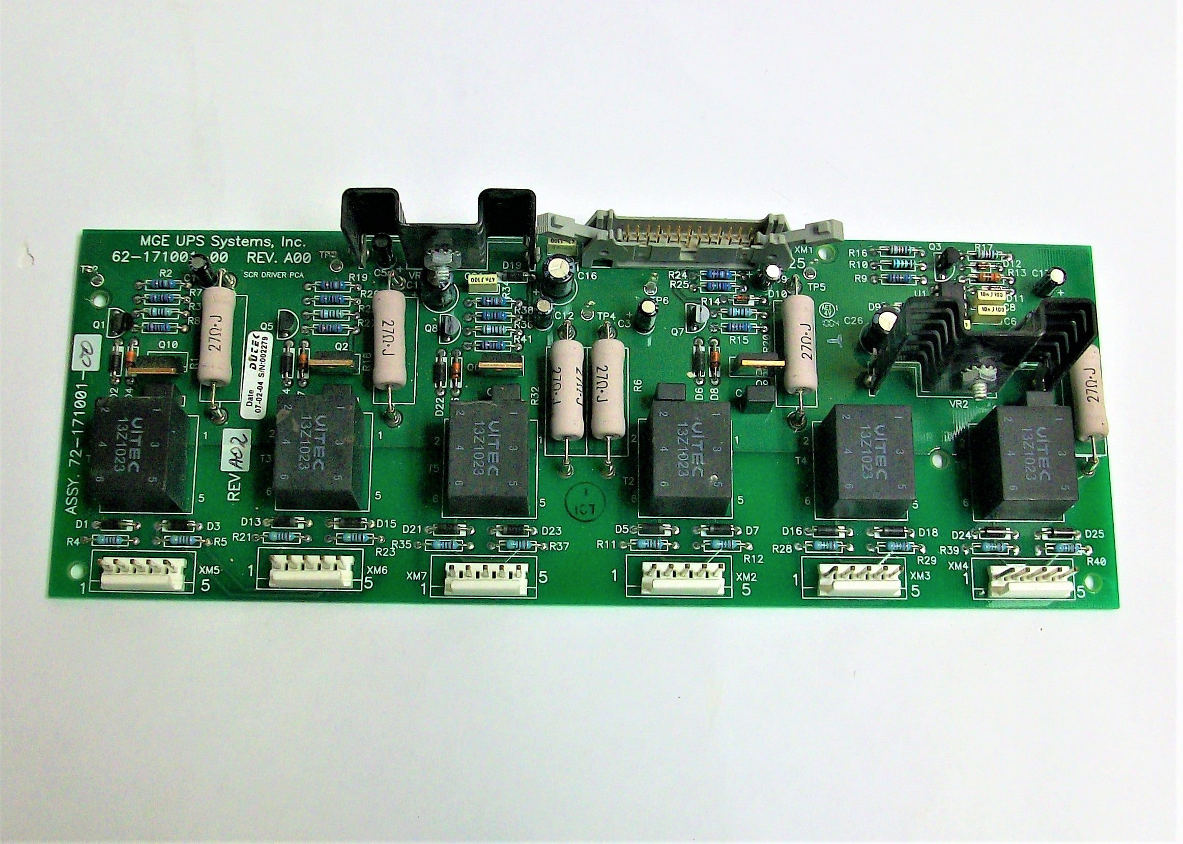 MGE 72-171001-00 REV A02 Assembly Board – Critical Parts Warehouse