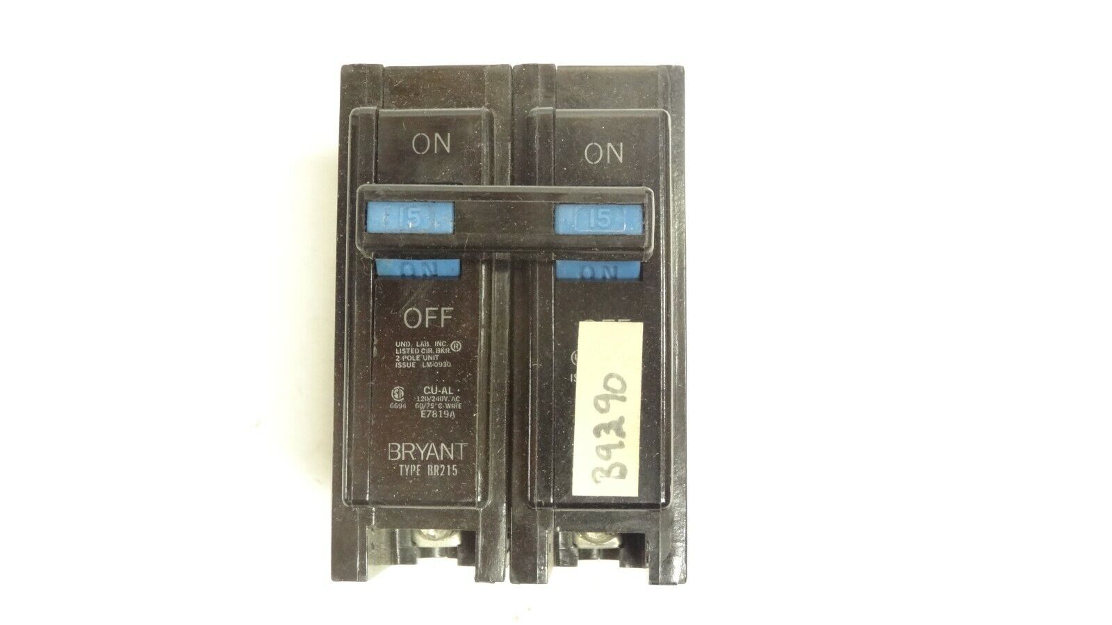 Breakers Unlimited Twin Pull Circuit Breaker Bryant Bd1515 6 Bryant ...