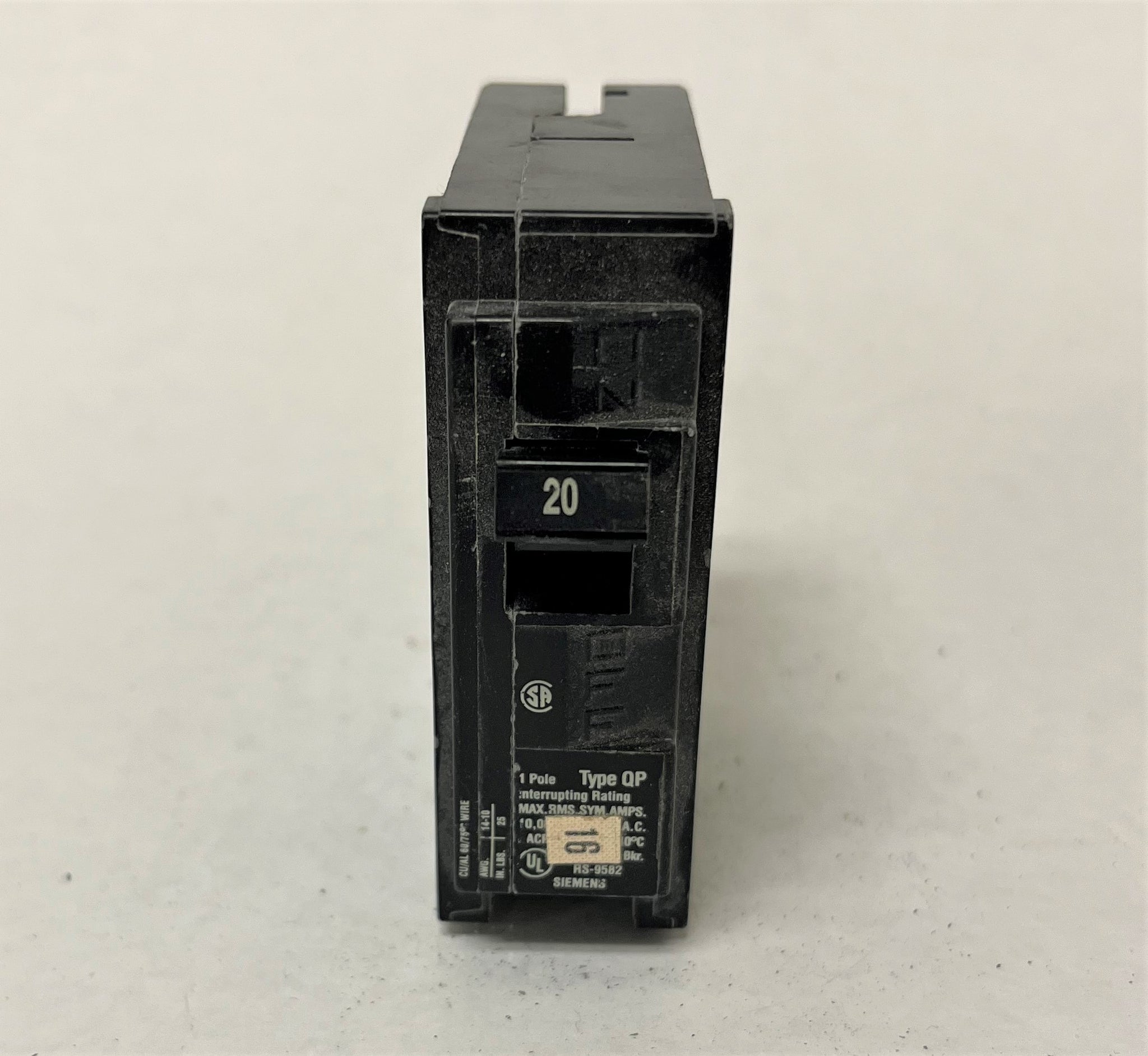 Siemens Q120 20A 1 Pole Circuit Breaker – cpwarehouse