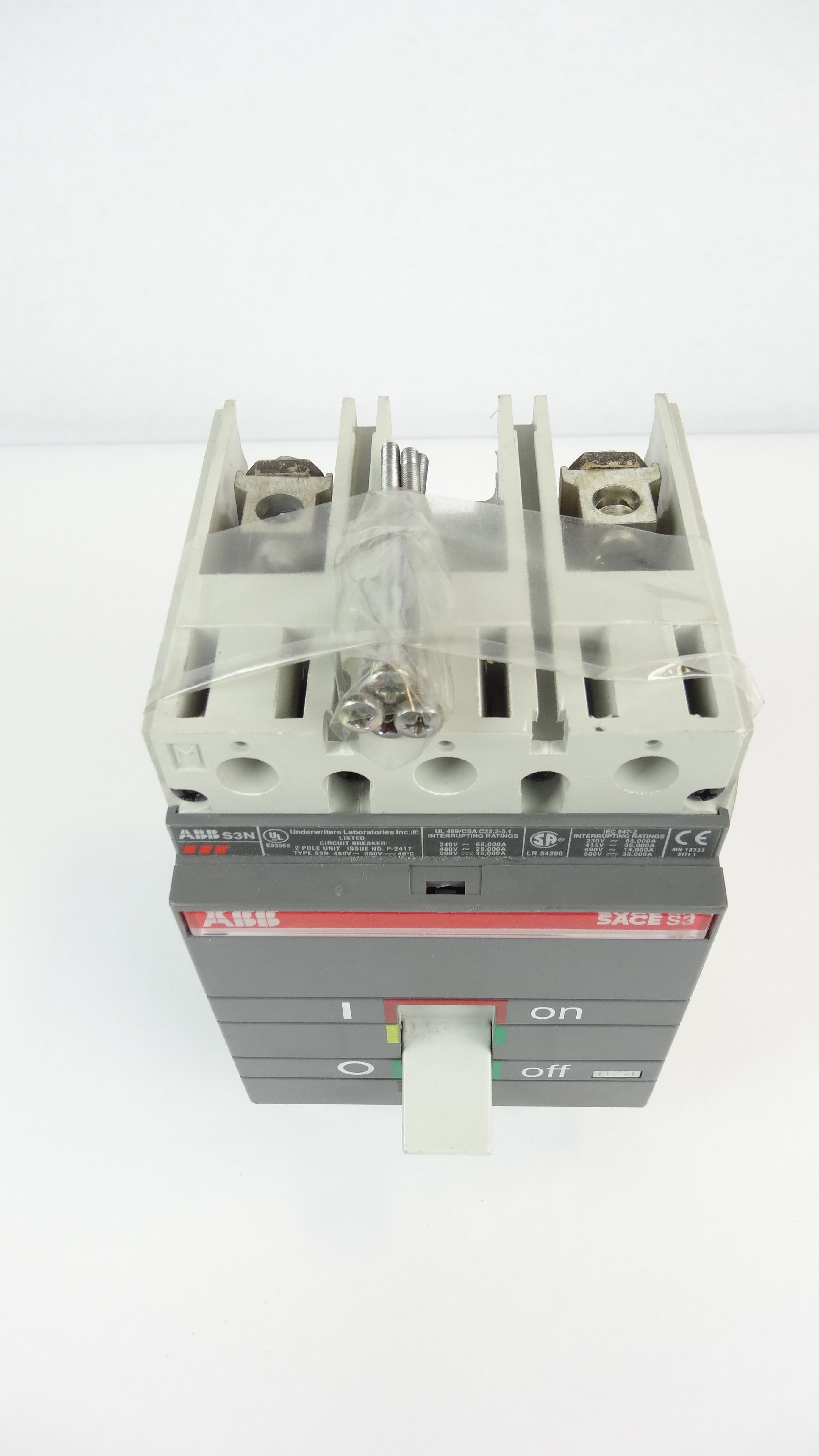 ABB 122160060-001 SACE S3 S3N 70A 2-Pole Circuit Breaker – Critical ...