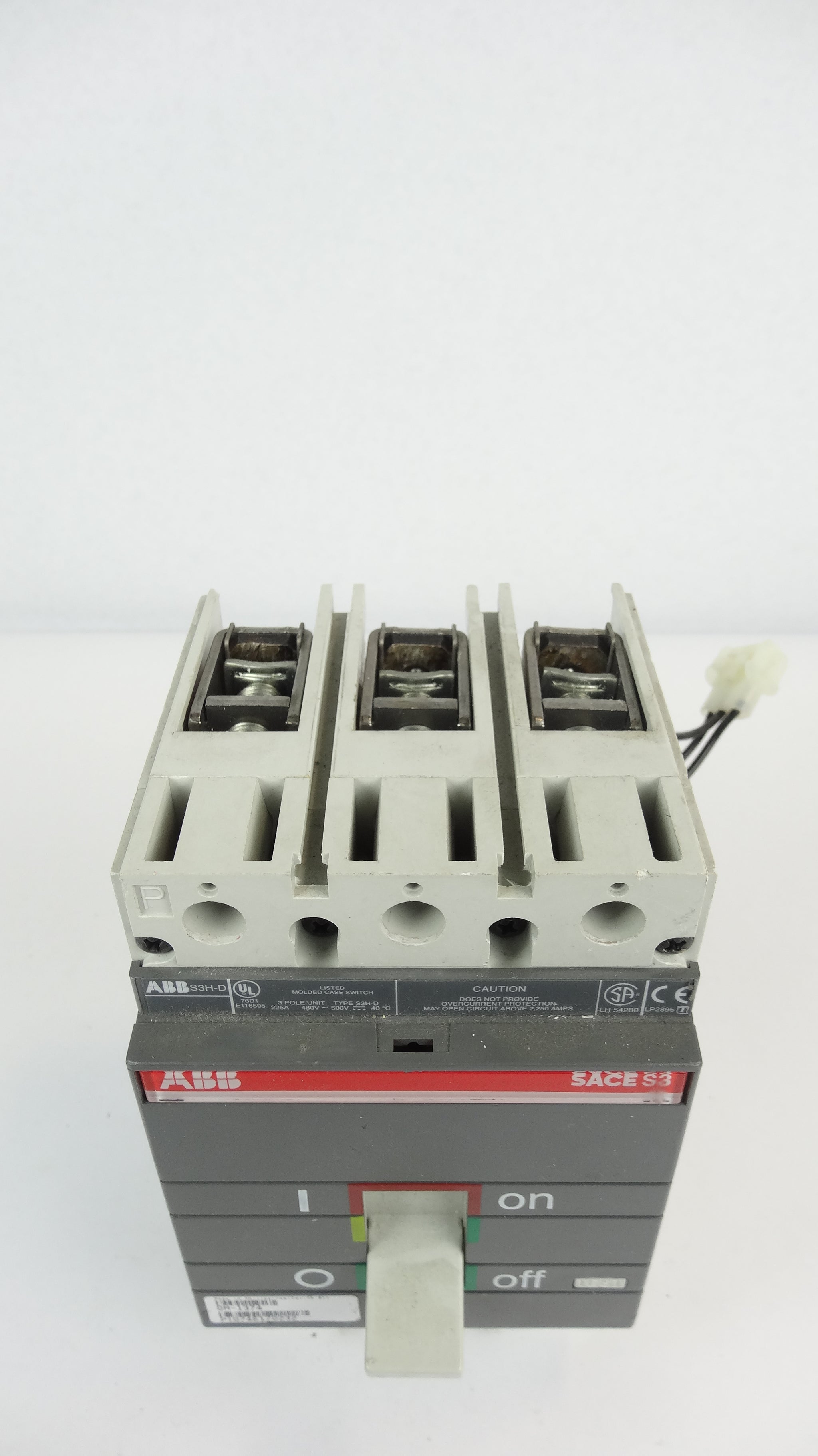 ABB SACE S3 S3H-D OM-1374 225A 3-Pole Circuit Breaker – cpwarehouse