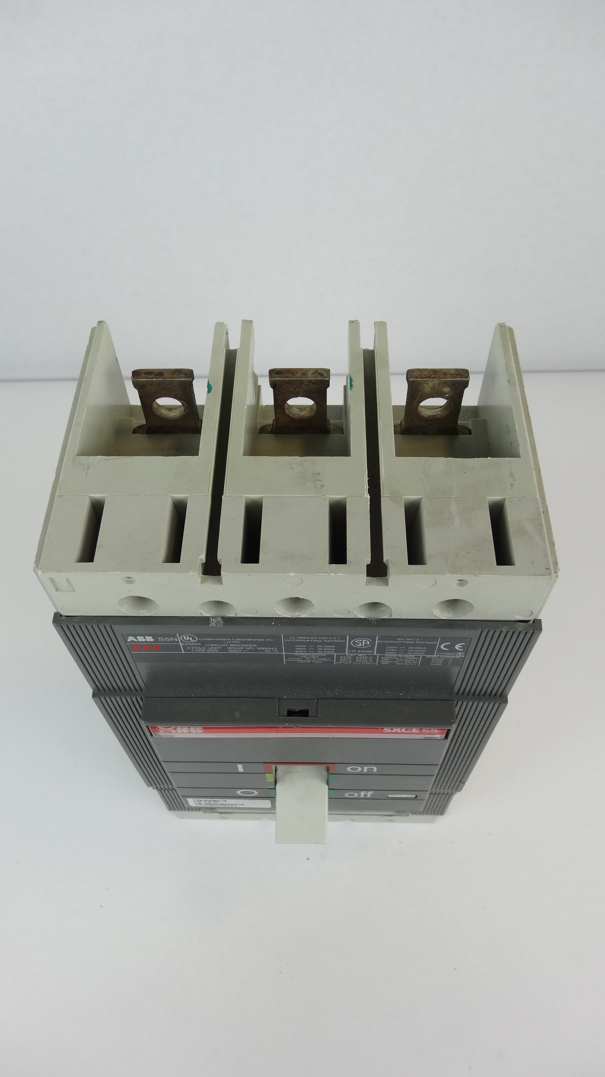 ABB SACE S5 S5N 530-0339 400A 3-Pole Circuit Breaker – cpwarehouse