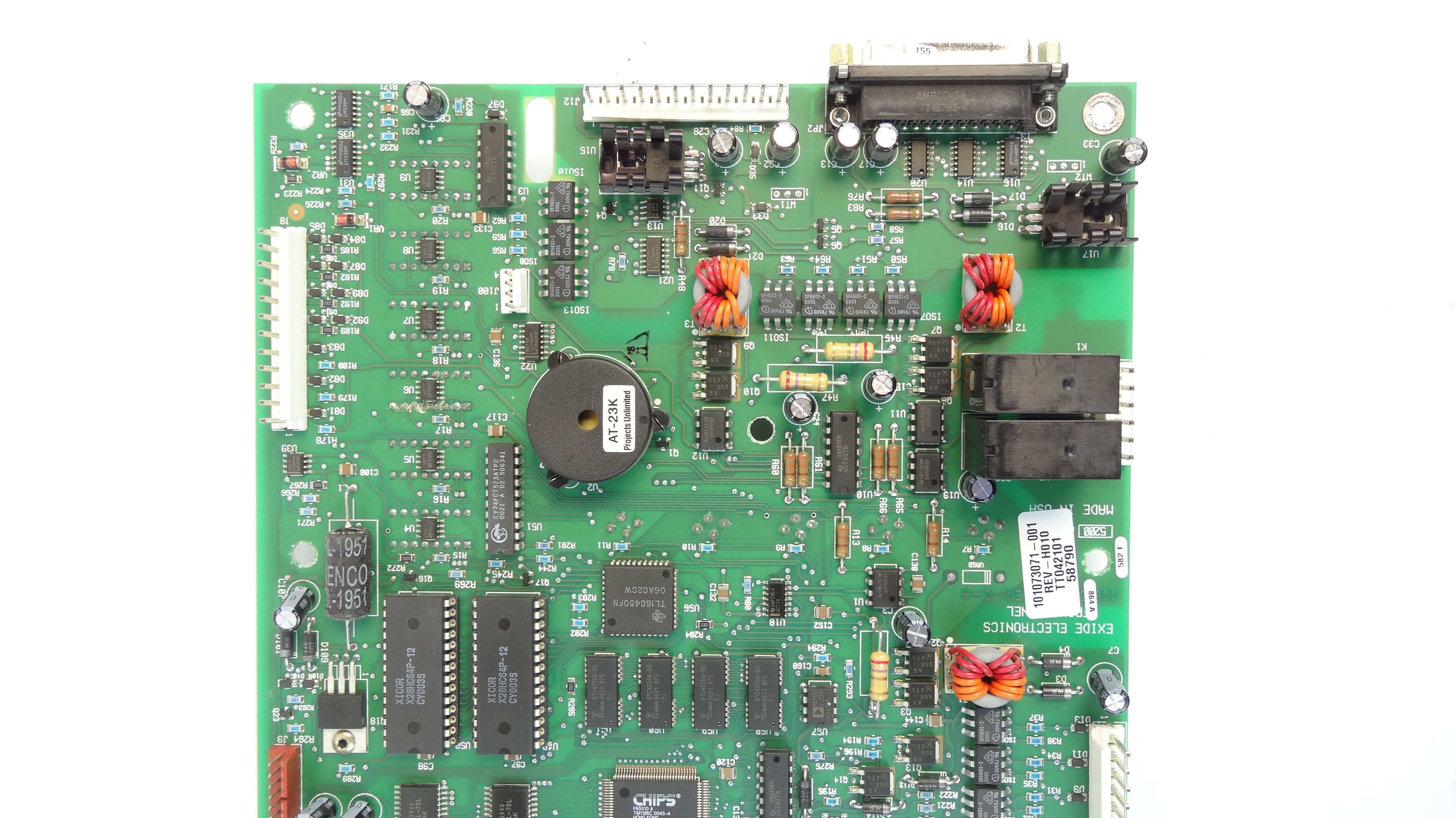 Powerware 101073071-001 Rev H010 Front Panel Control PCA Board ...
