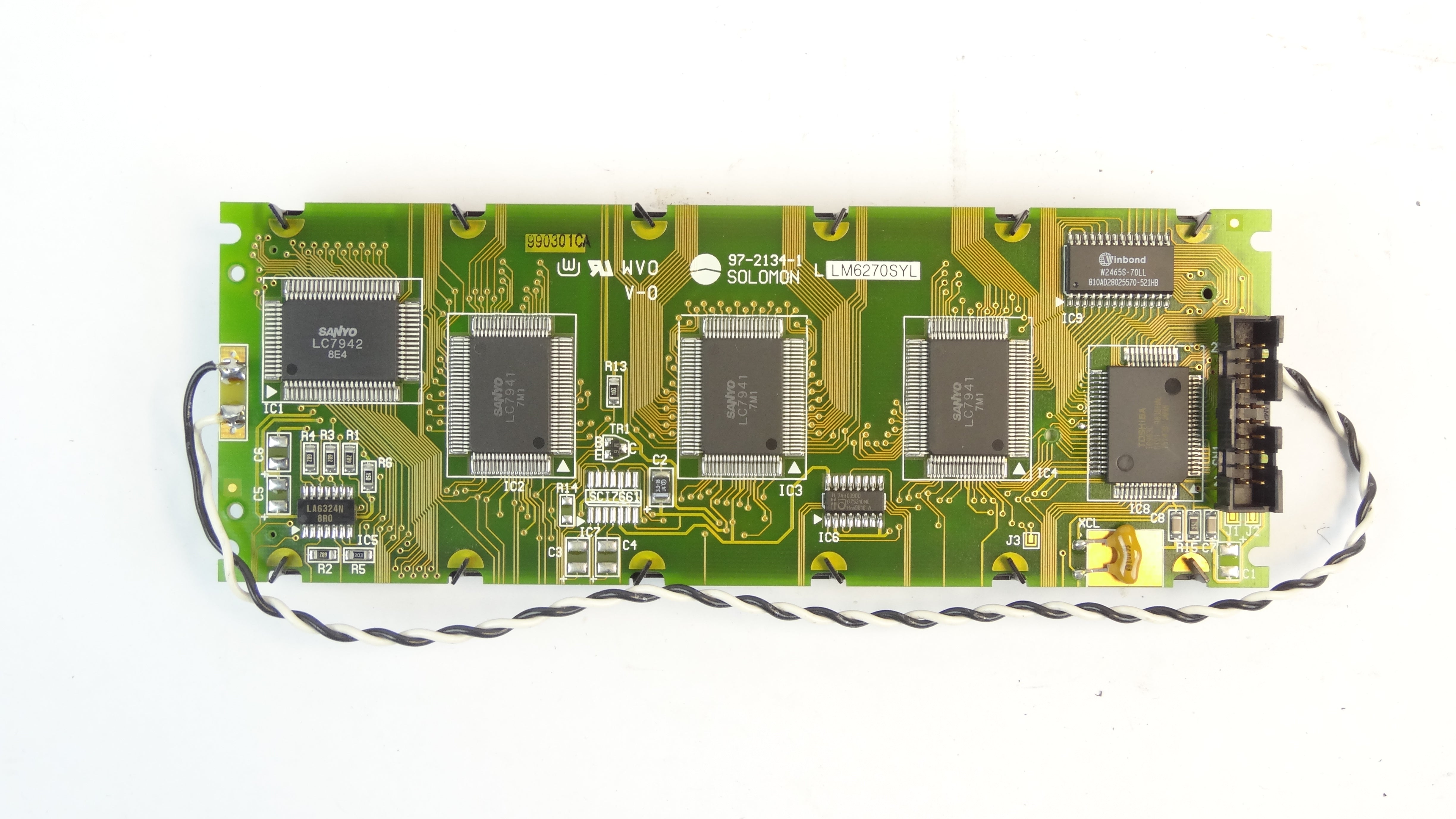 Liebert N Power / Solomon LM6270SYL 97-2134-1 Display Assembly ...