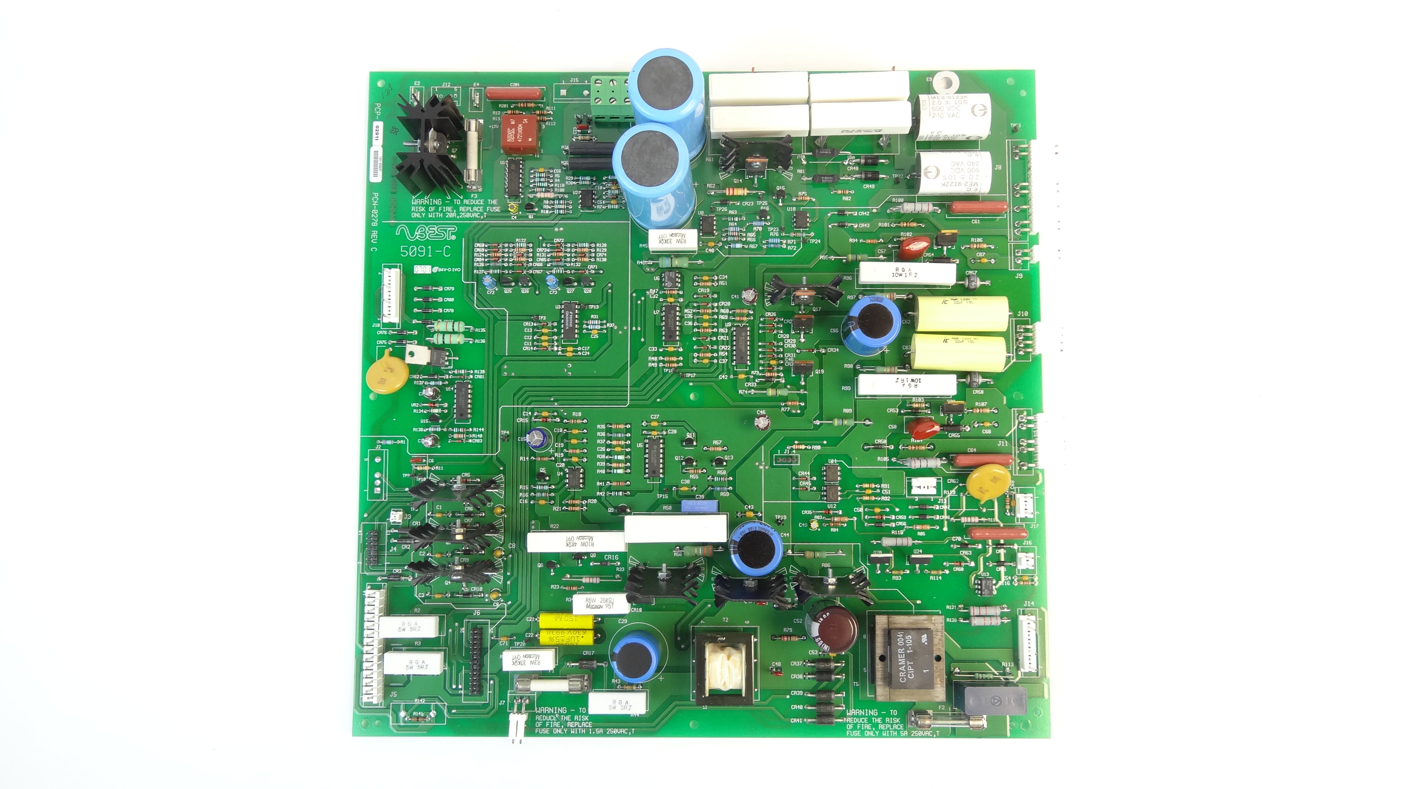 Best Power PCP-0291I PCN-0278 Rev C Board PCB Assembly – Critical Parts ...