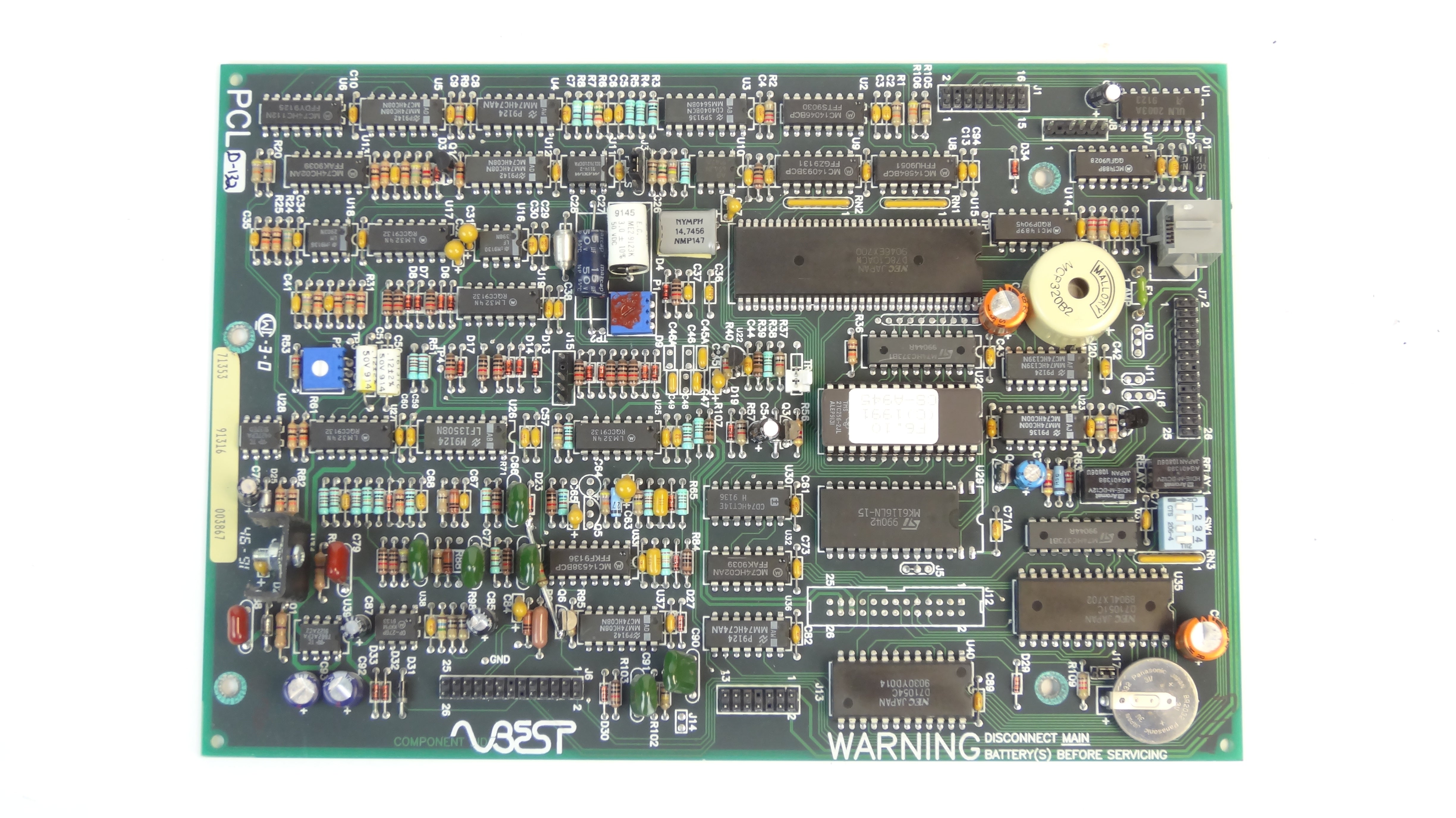 Best Power PCL D-132 / 71353 Board PCB Assembly – Critical Parts Warehouse