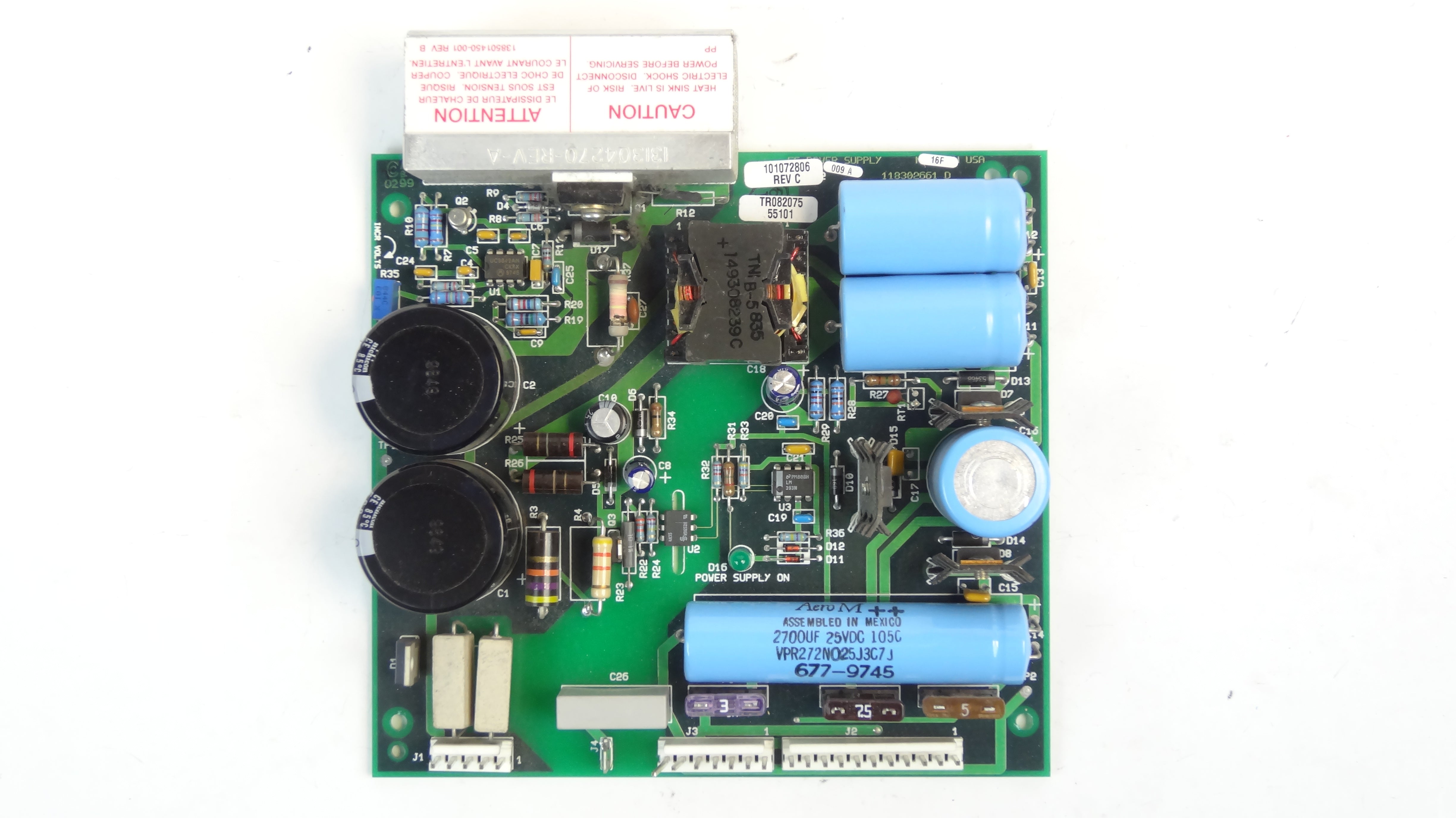 Powerware / Exide 101072806 Rev C Power Supply Board PCB Assembly ...