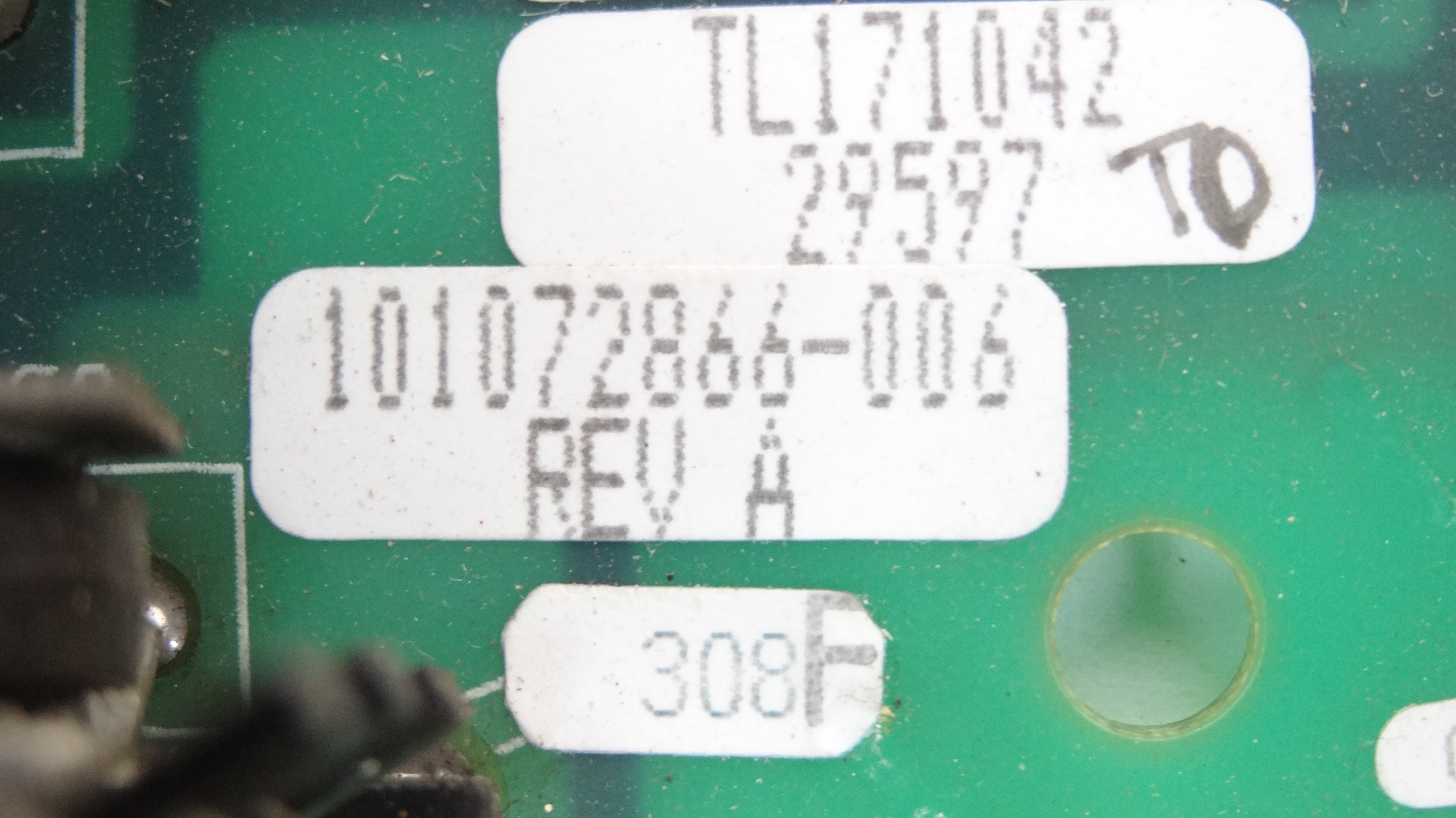 Powerware / Exide 101072866 Rev D Rectifier Control Board PCB Assembly ...