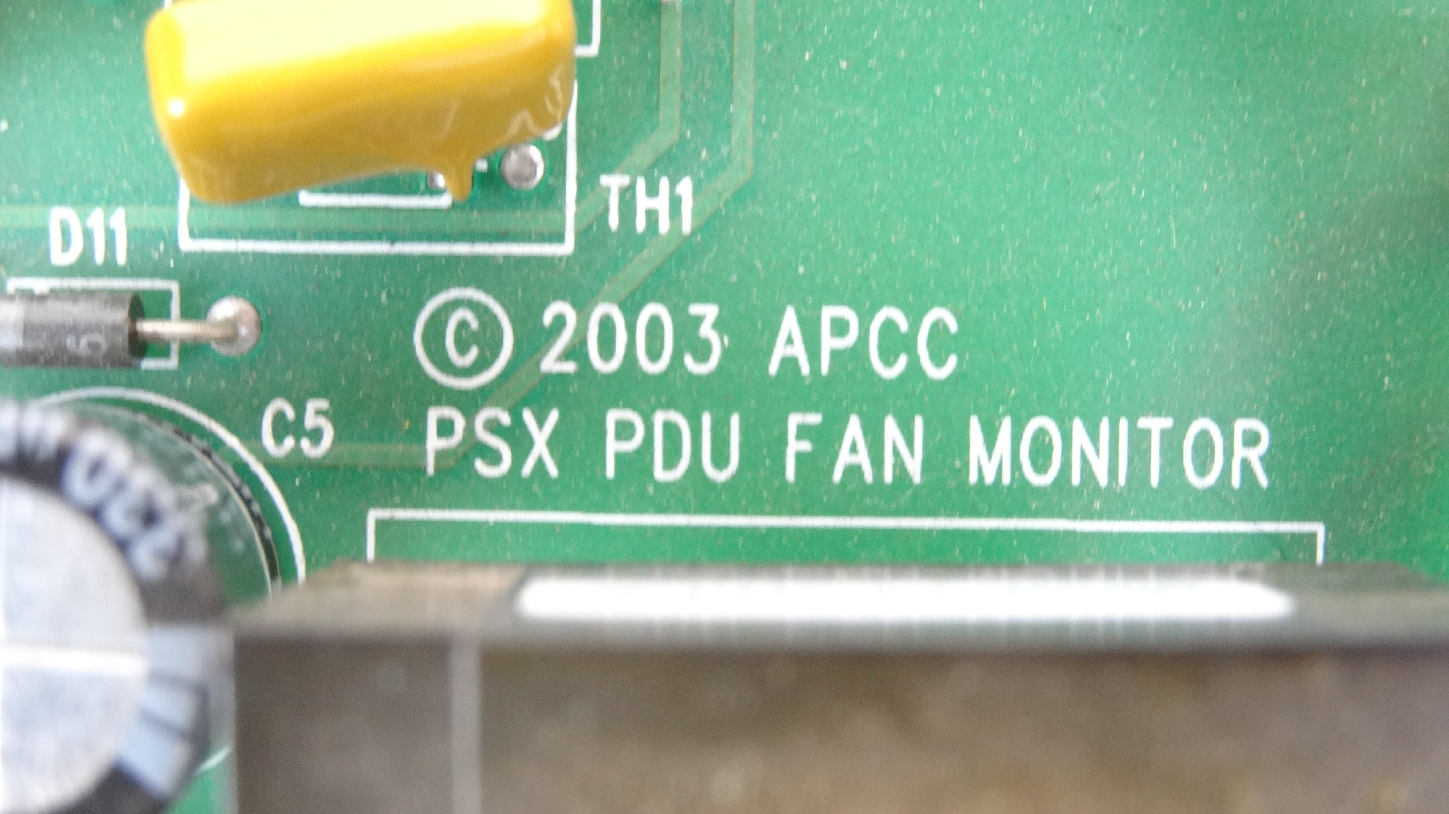 APC 640-0522A Rev 02 PSX PDU Fan Monitor Board Assembly – Critical ...