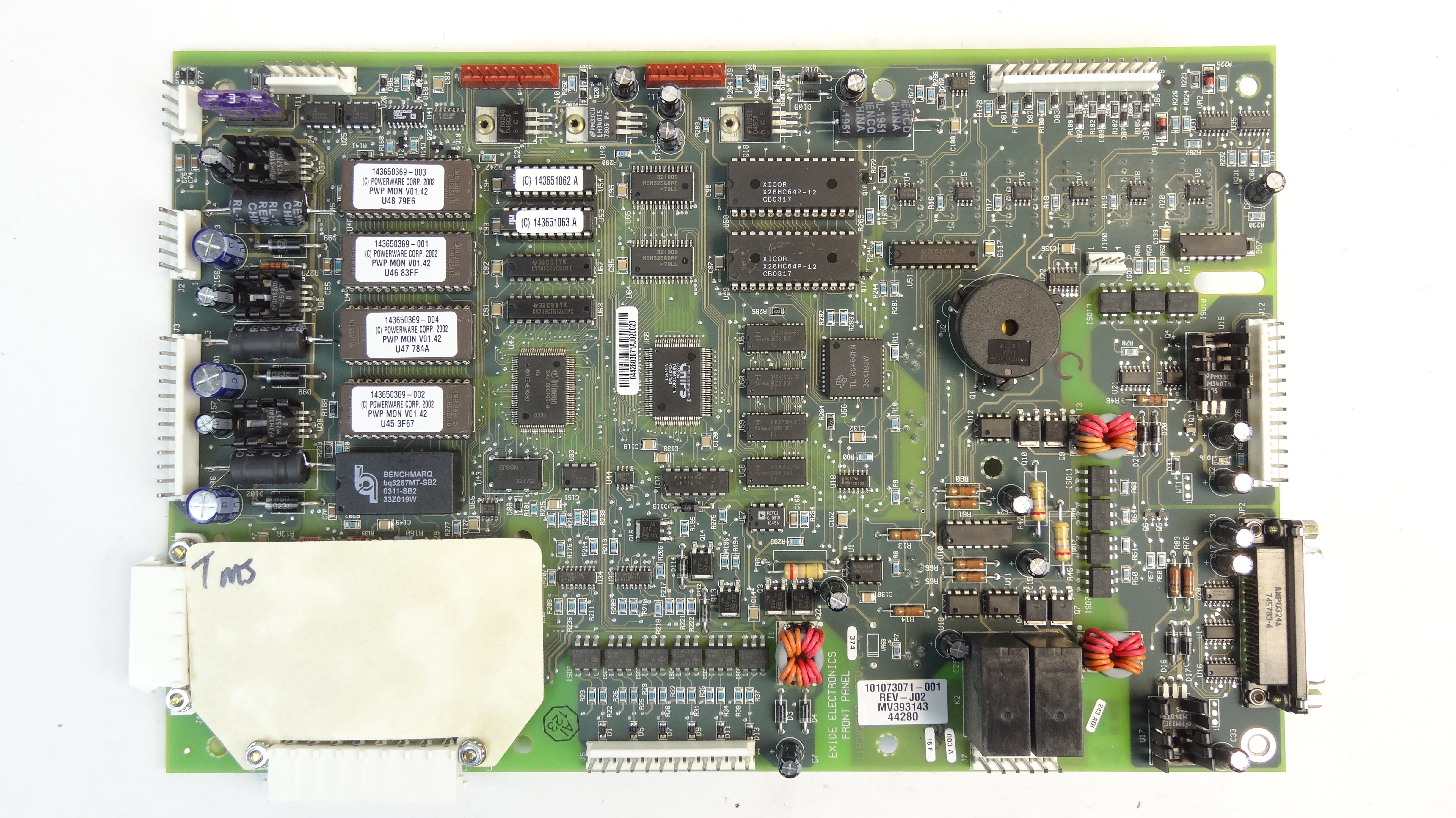 Powerware 101073071-001 Rev J02 Front Panel Control PCA Board ...