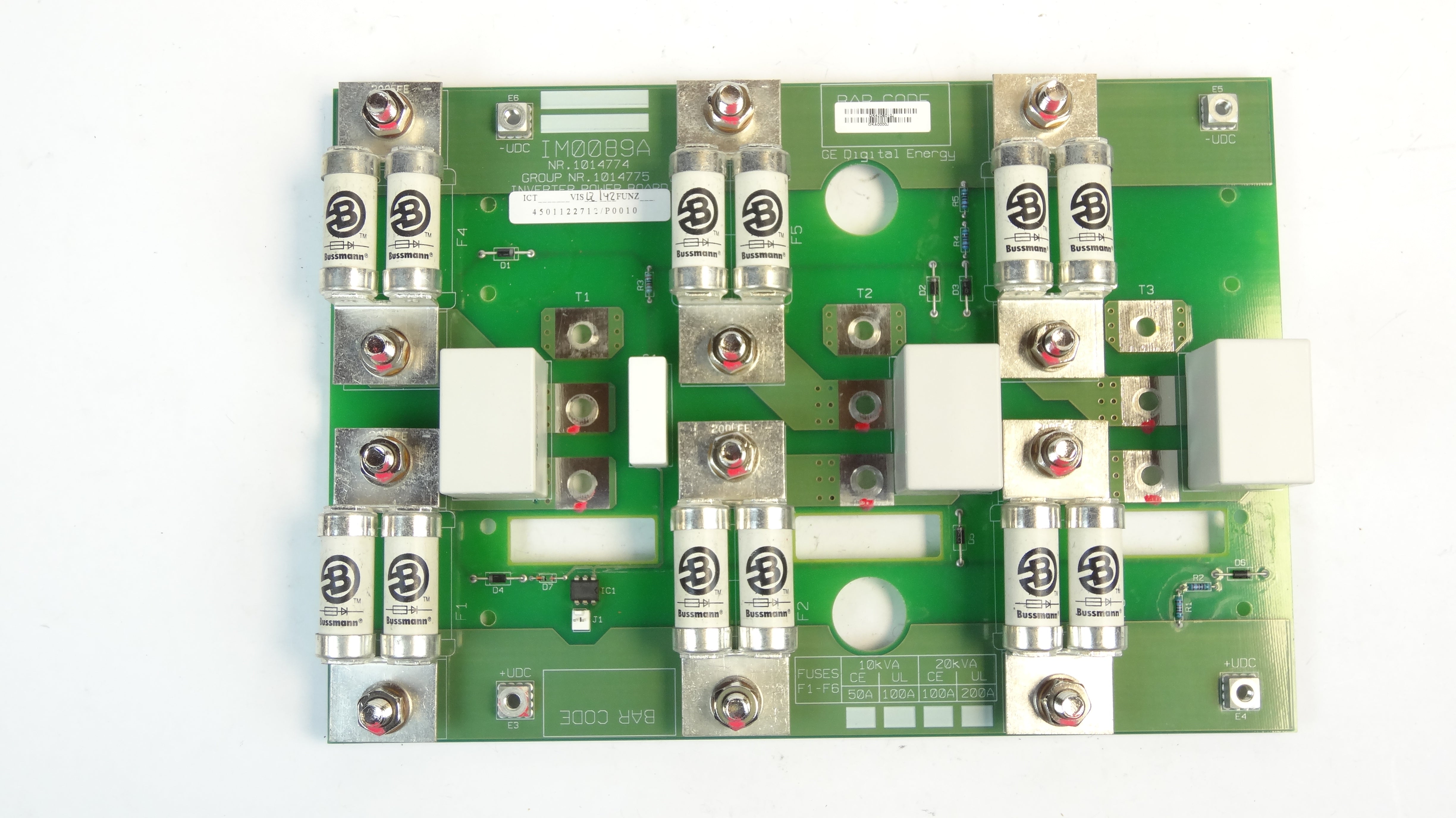GE 1014774 IM0089A Inverter Power Board PCB Assembly – cpwarehouse