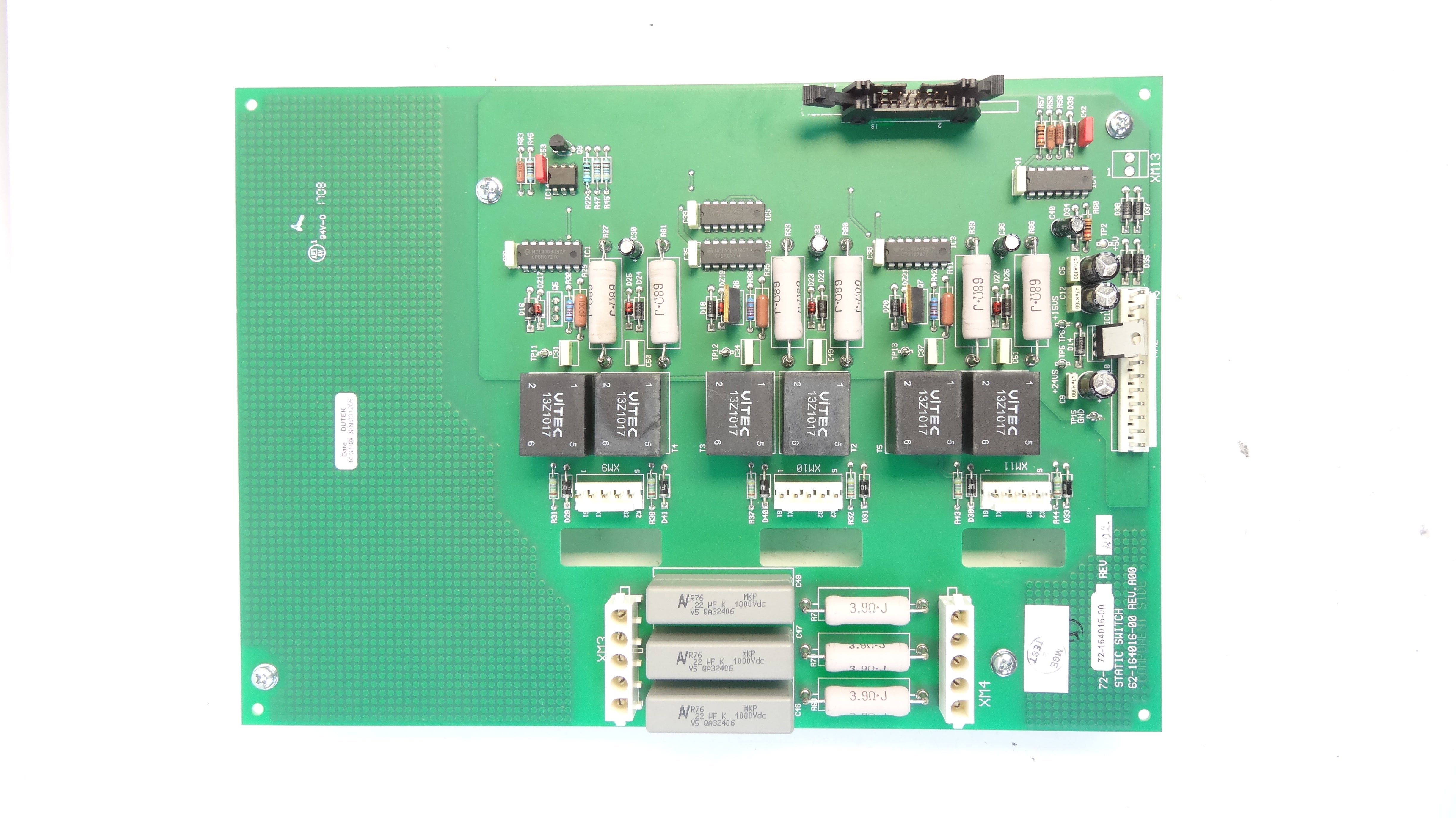 MGE 72-164016-00 Rev A02 Static Switch Board UPS PCB Assembly – cpwarehouse