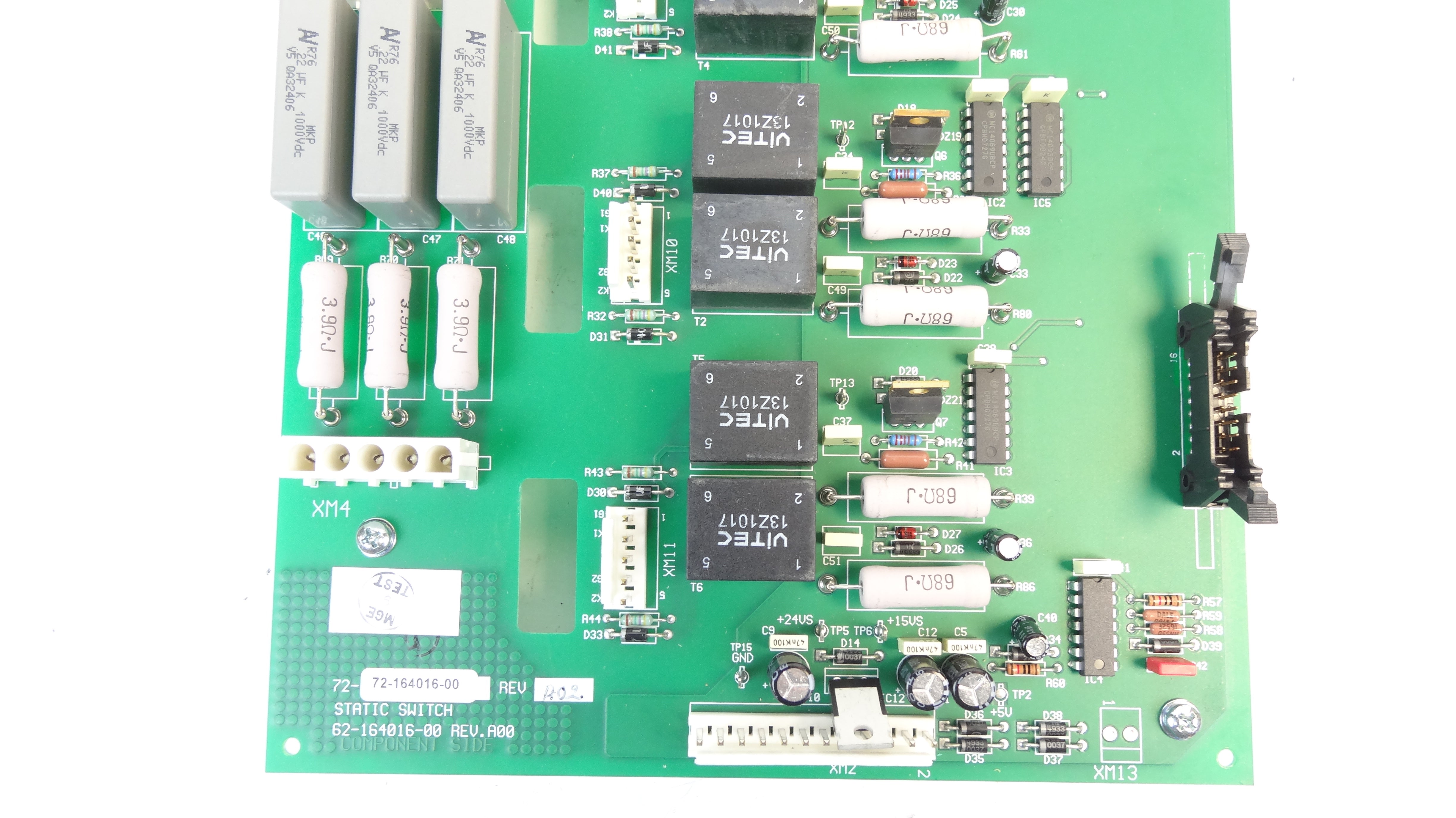MGE 72-164016-00 Rev A02 Static Switch Board UPS PCB Assembly – cpwarehouse