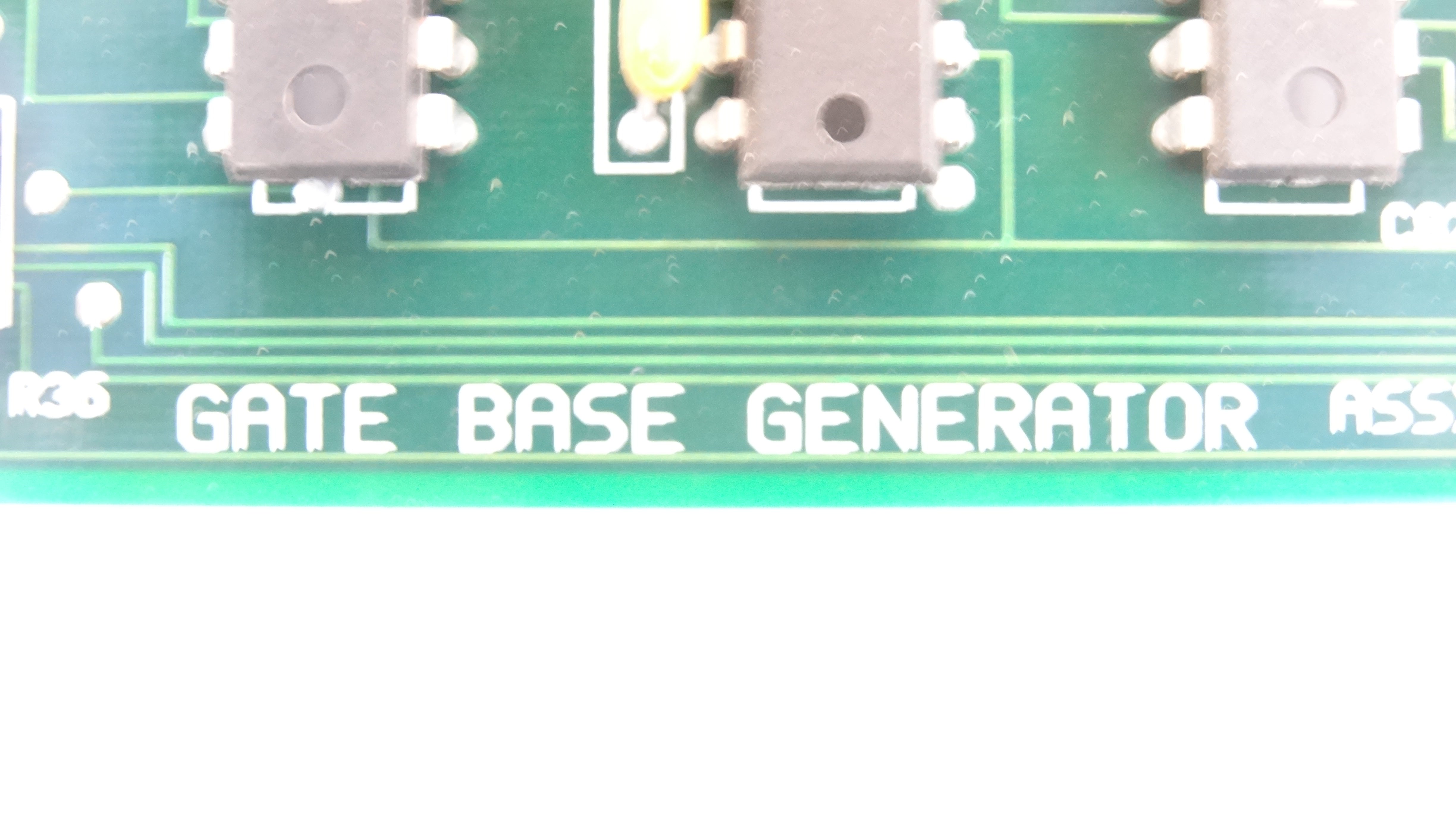 Liebert Emerson 02-786489-10 Rev 4 P/L 6 Gate Base Generator PCB Assem ...