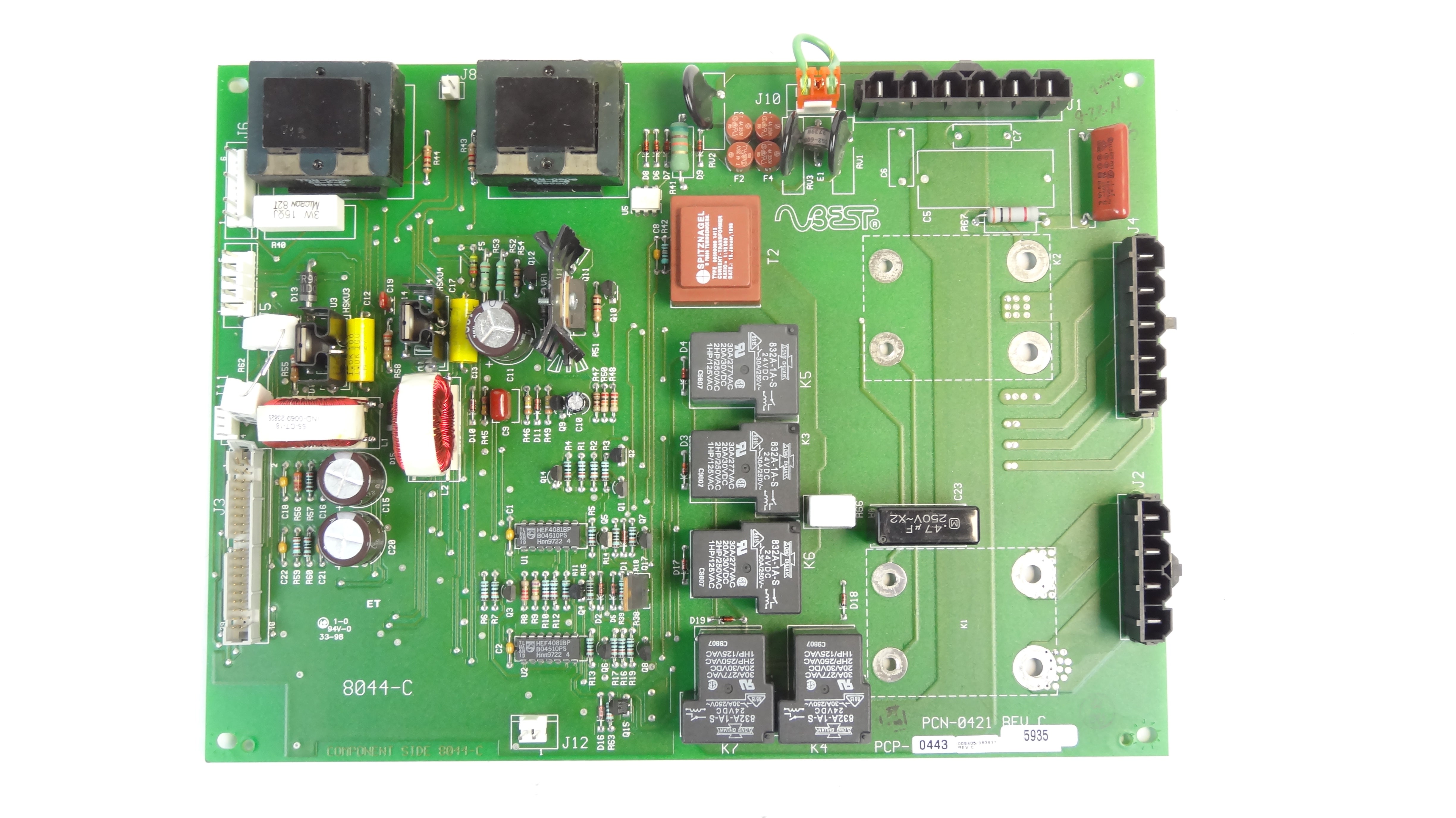 Best Power PCP-0443 PCN-0421 Rev C Board PCB Assembly – cpwarehouse