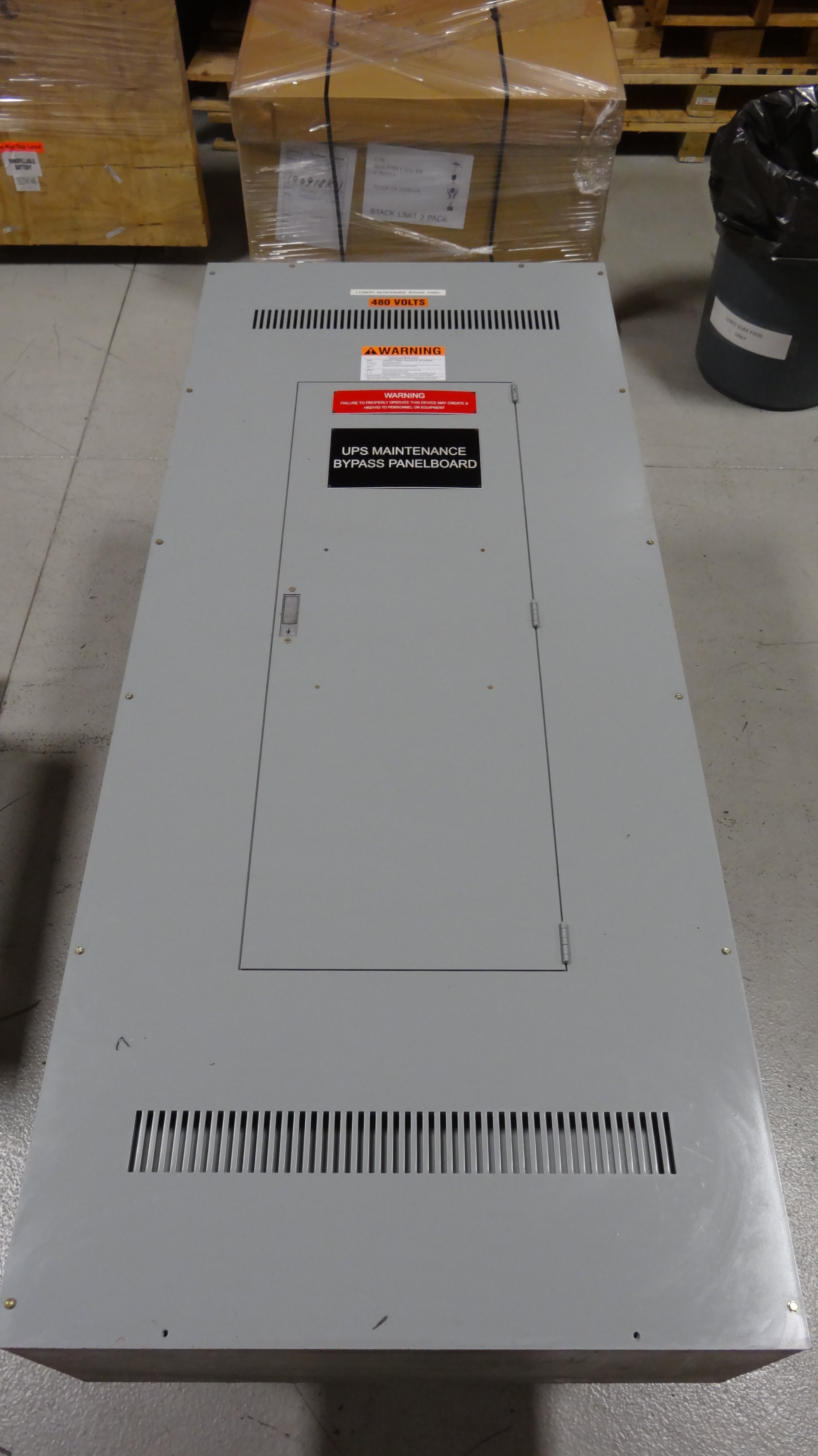 GE / Liebert SCP Plus P22002662 250A 277/480V 3-Phase 4 Wire Bypass Pa ...