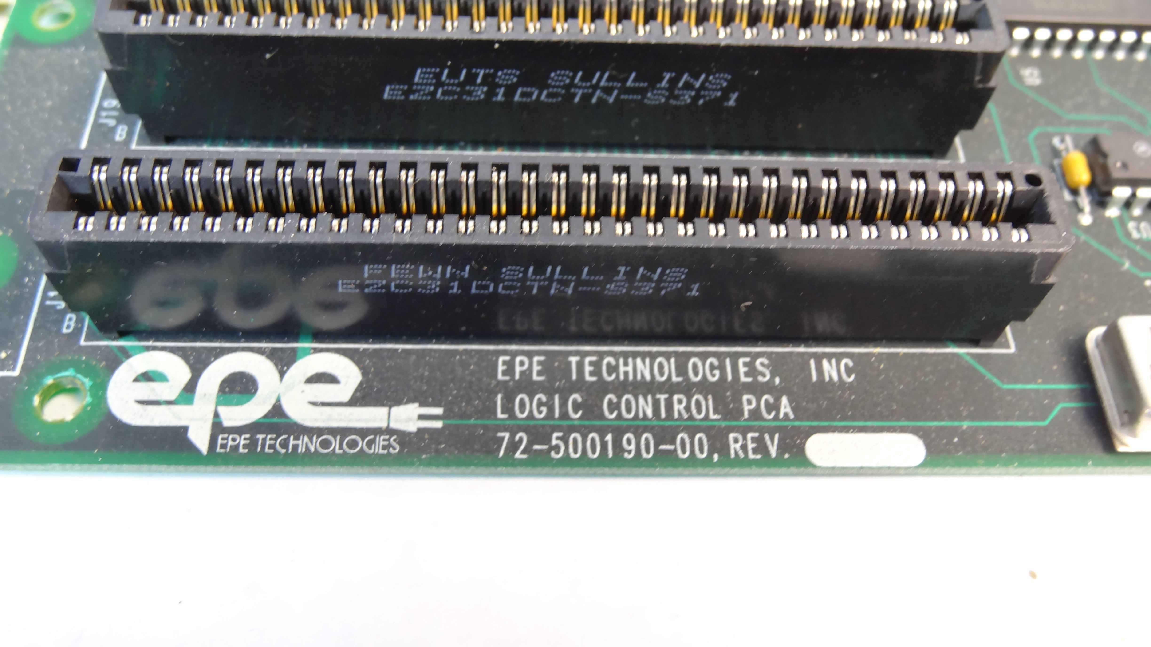 EPE 72-500190-00 Logic Control PCA PCB Card – Critical Parts Warehouse