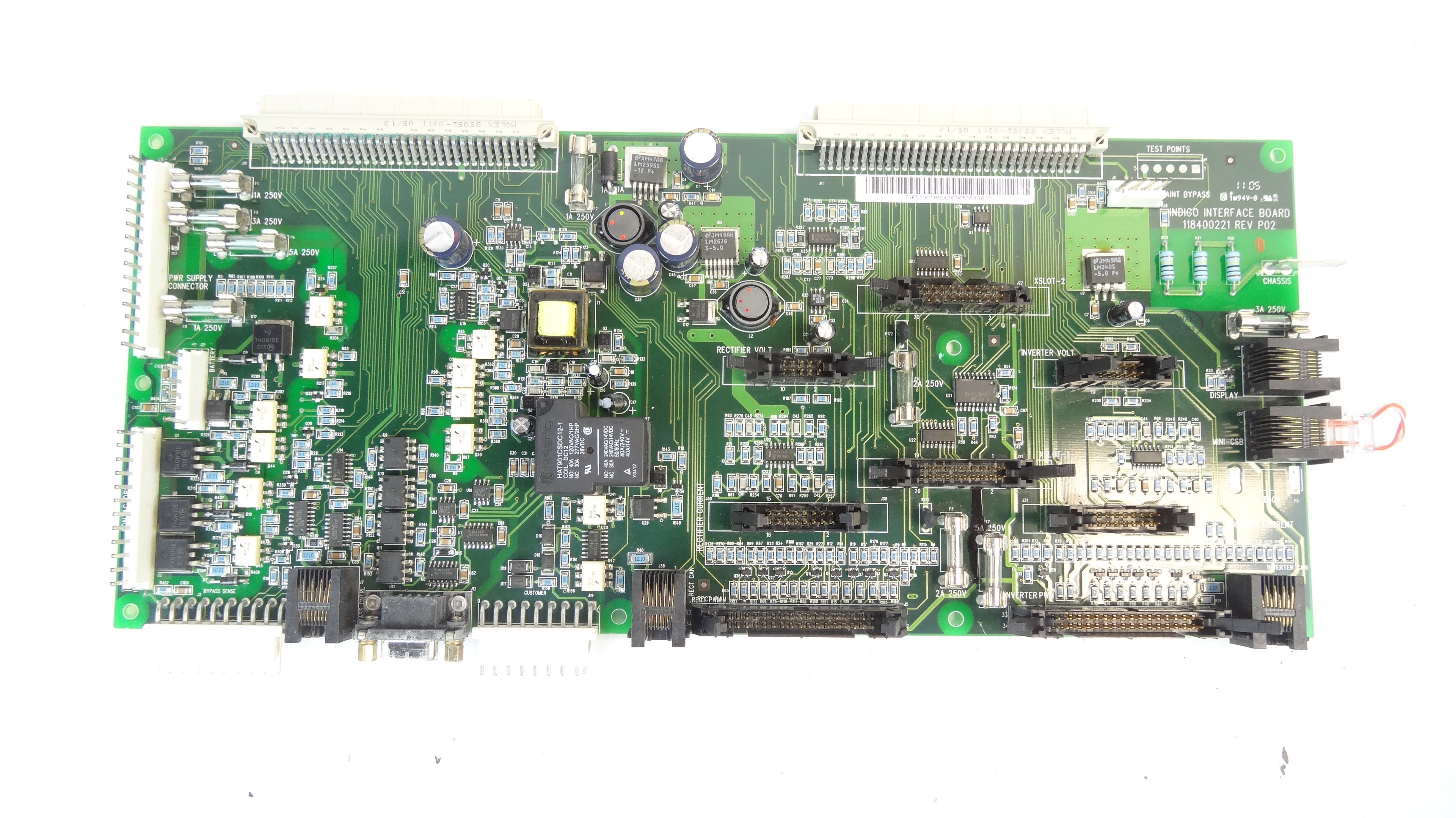 Indigo 118400221 Rev P02 Interface Board PCB Assembly – cpwarehouse