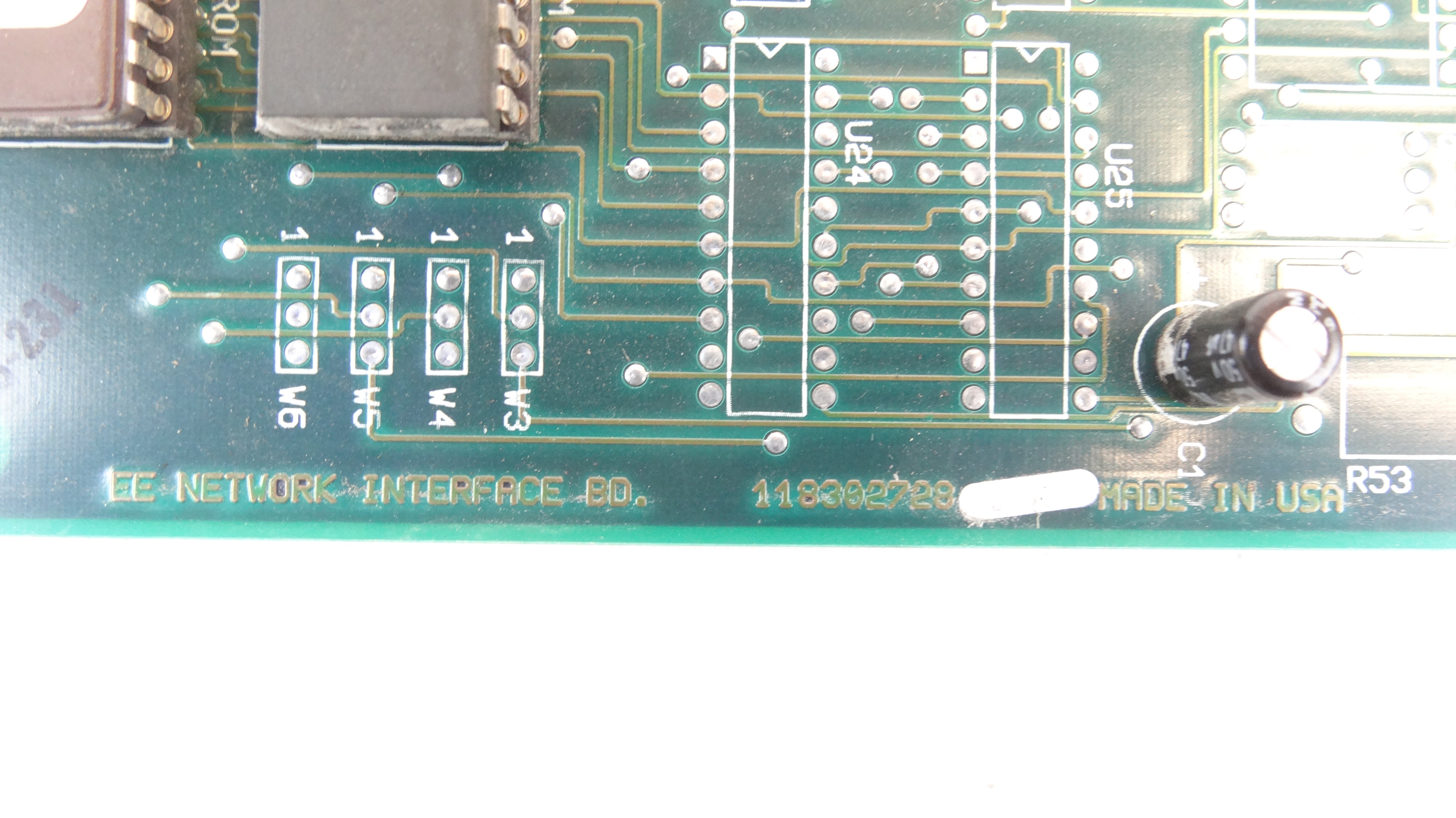 Powerware / Exide 101072921 Rev D EE Network Interface Board PCB Assem ...