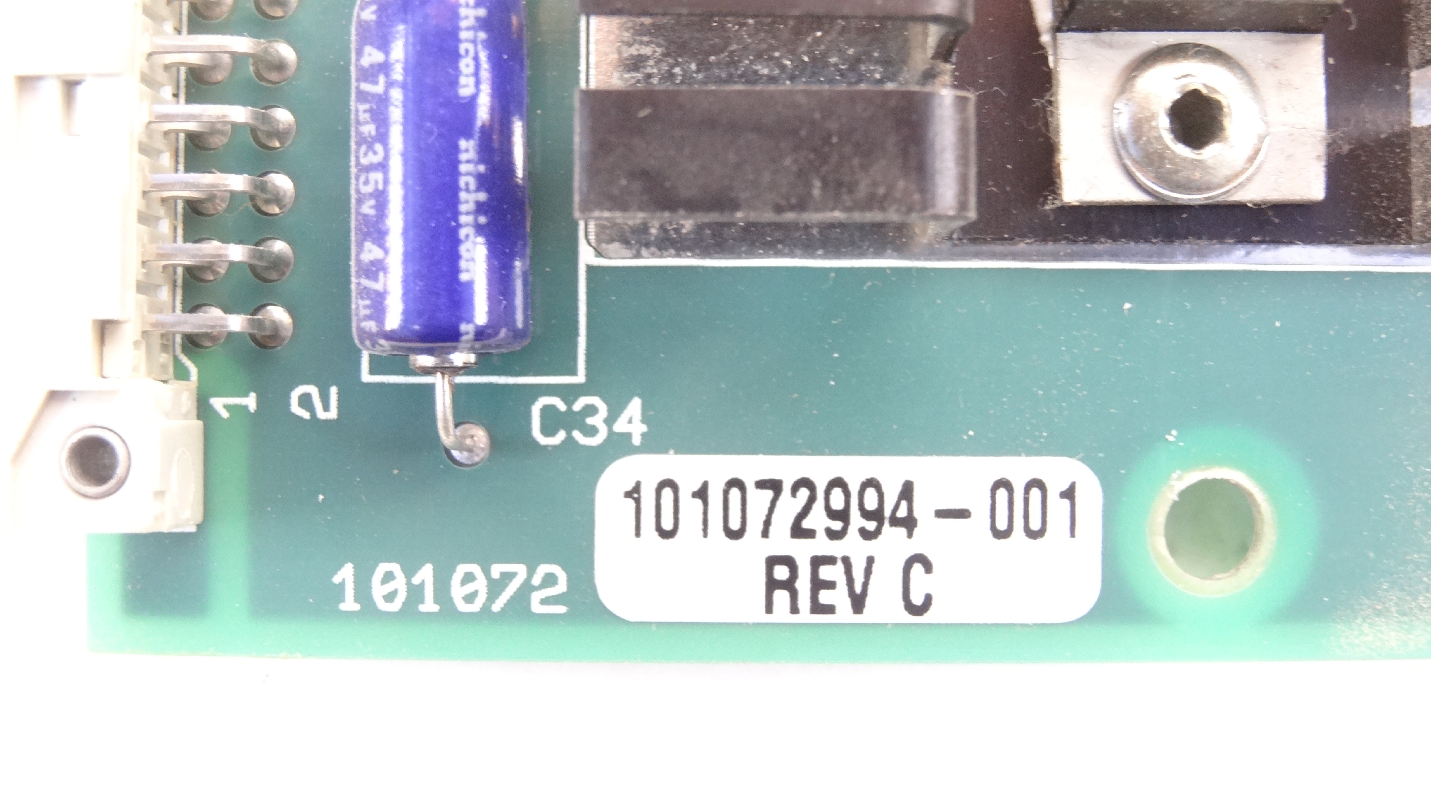 Powerware / Exide 101072994-001 Rev C Expanded Interface Board PCB Ass ...