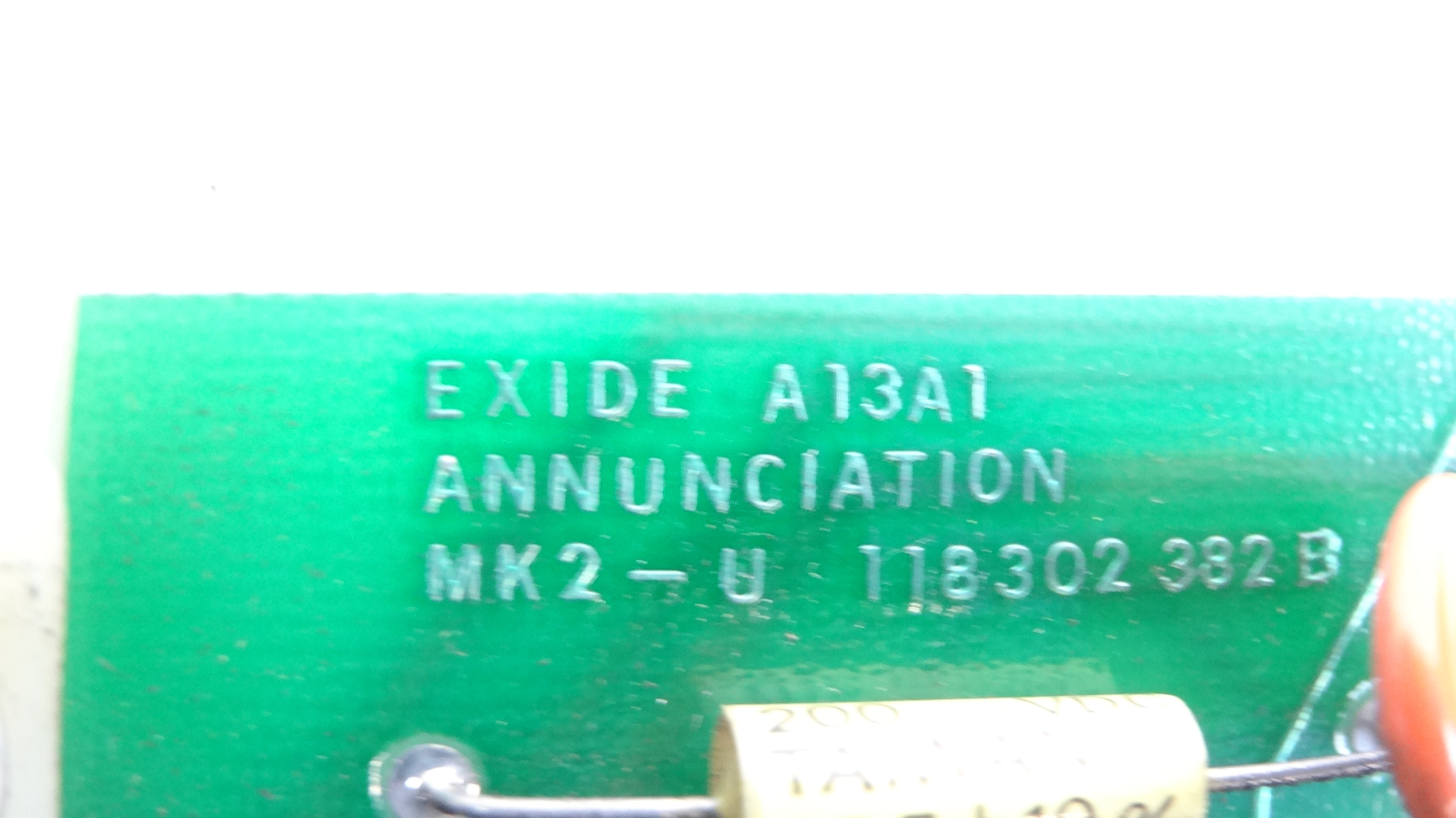 Powerware / Exide 101072370 Rev C 118302382 Annunciation Board PCB Ass ...