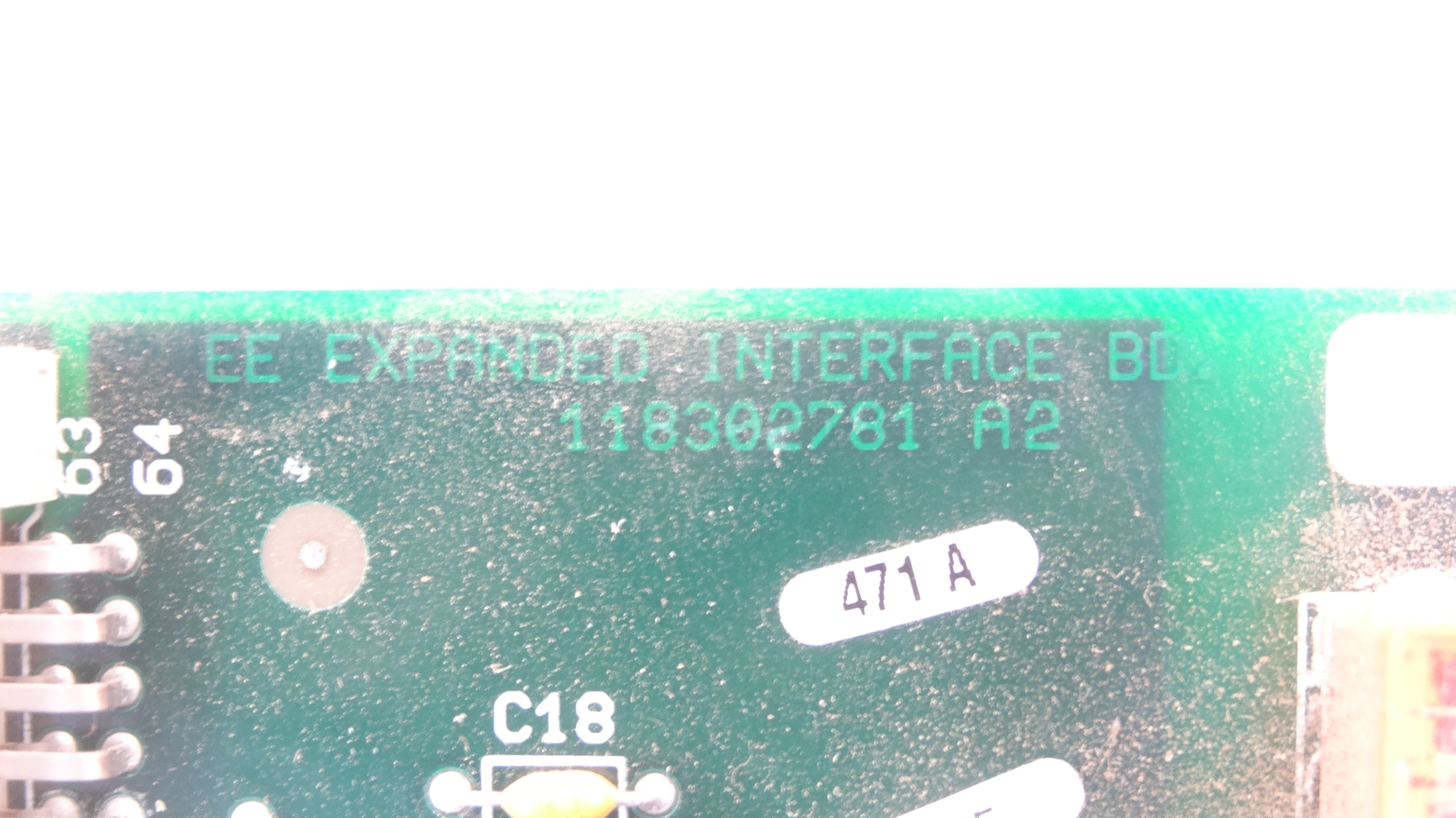 Powerware / Exide 101072994-001 Rev C01 Expanded Interface Board PCB A ...