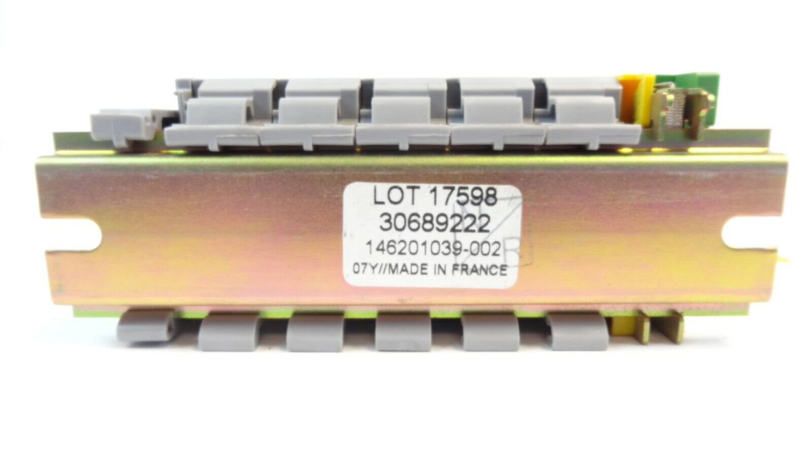Entrelec VDE-REG-Nr-1536-35mm 5111_M35/16P Terminal Block Assembly ...