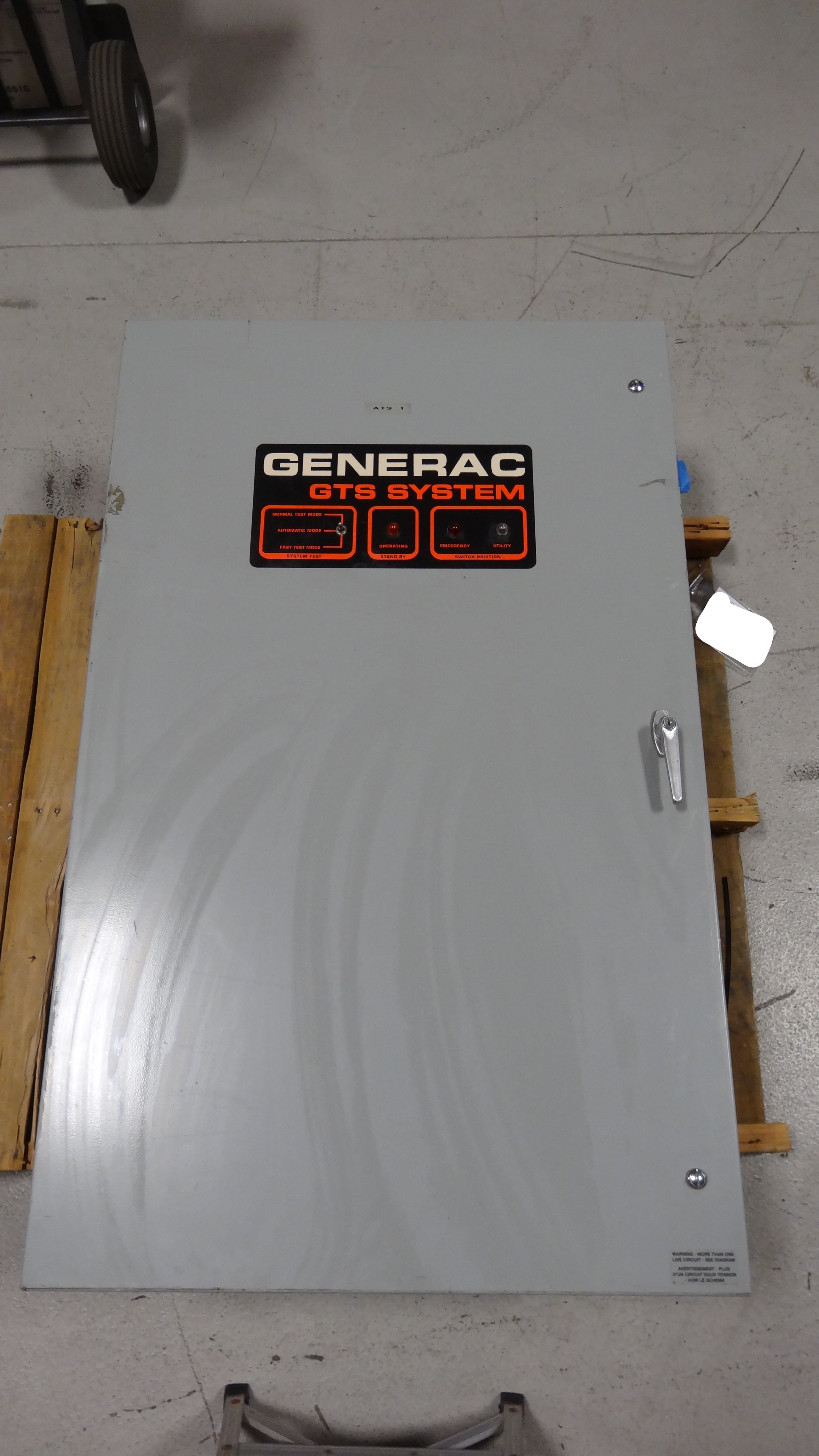 Generac 97B05576-W 150A 277/480V MAX 600VAC Automatic Transfer Switch ...